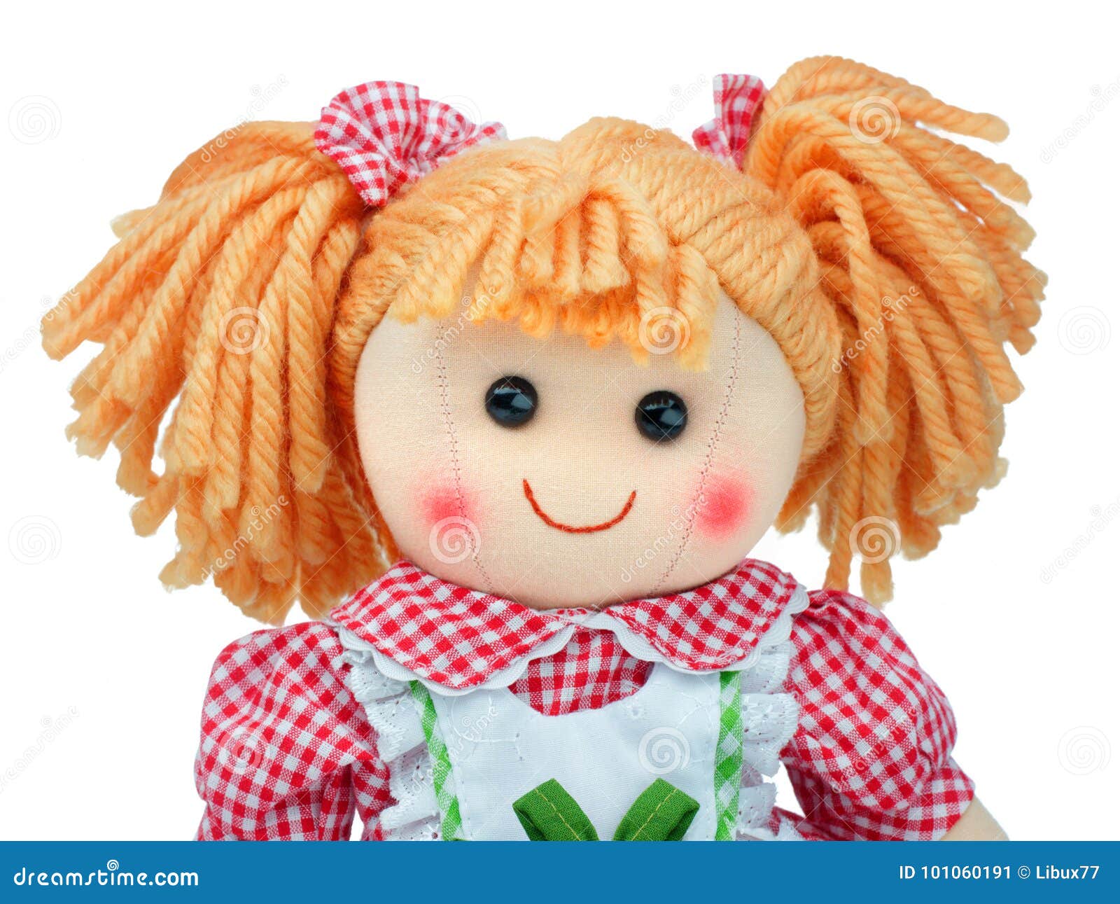 Smiling Cute Rag Doll Portrait Isolated Stock Image - Image of isolated ...