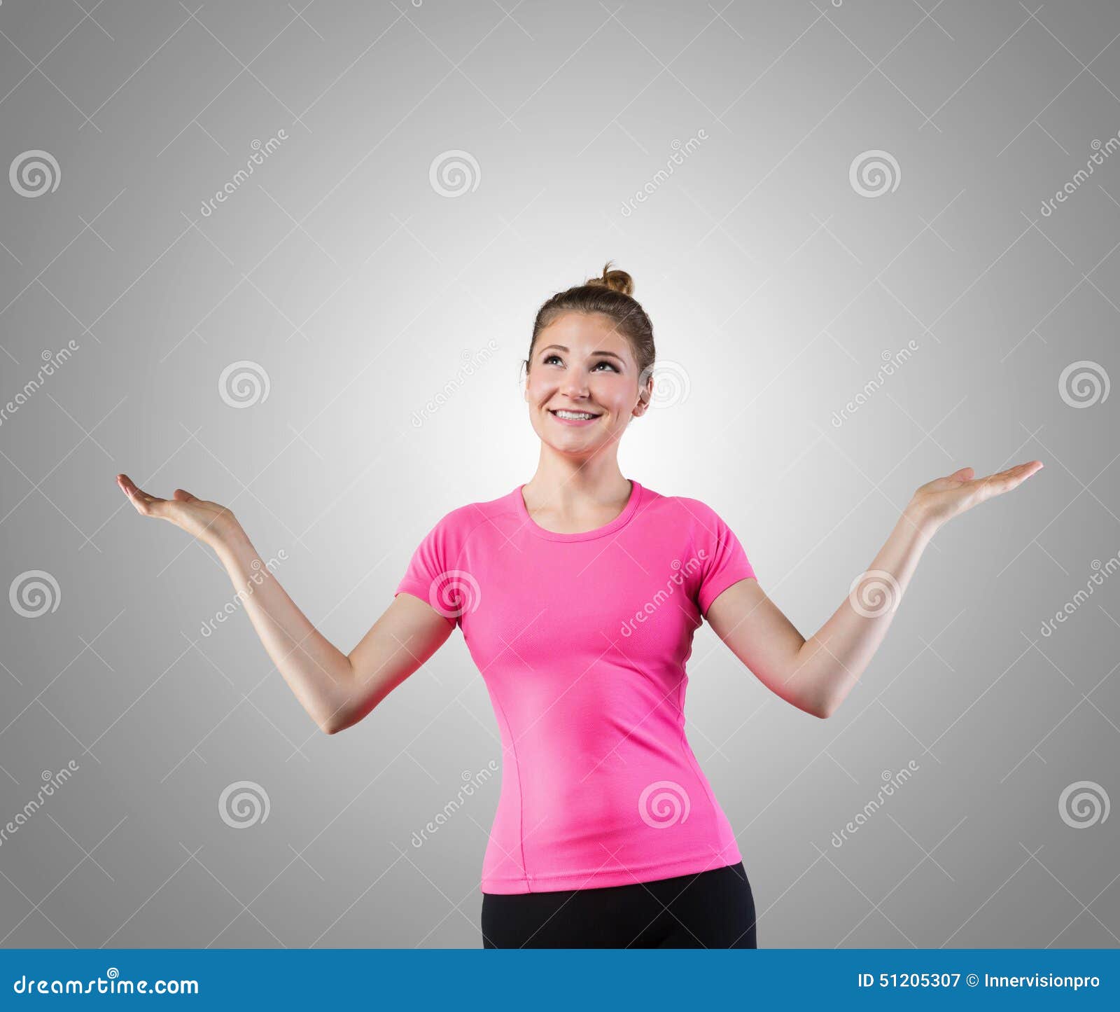 Smiling Cute Woman Juggling Stock Image - Image of juggling, joyful ...