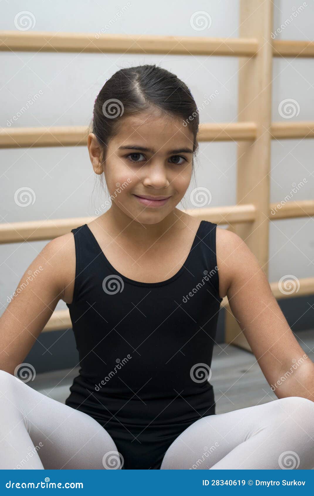 Smiling dancer stock image. Image of athletic, classroom - 28340619