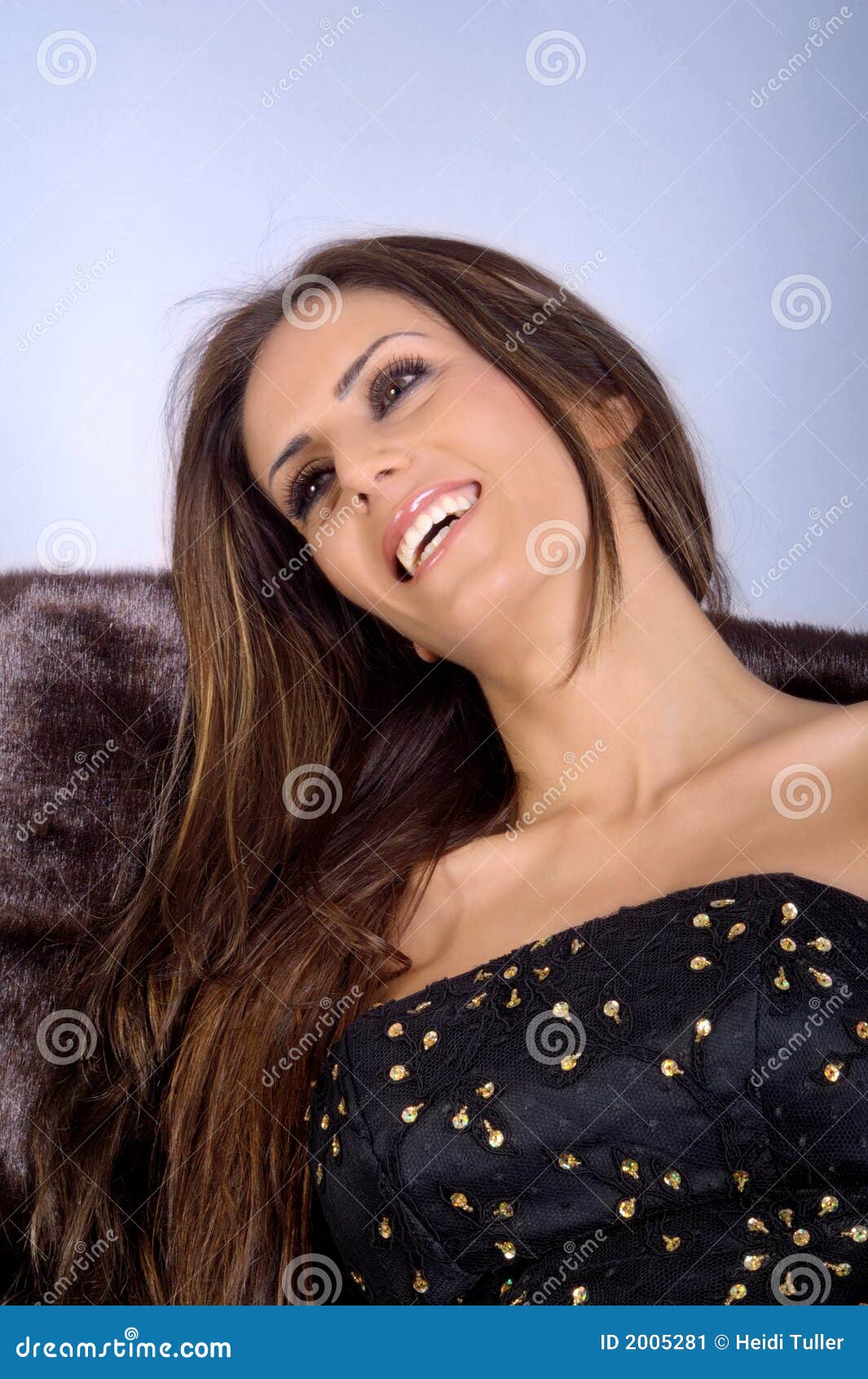 Smiling diva stock image. Image of eyes, posing, lady - 2005281