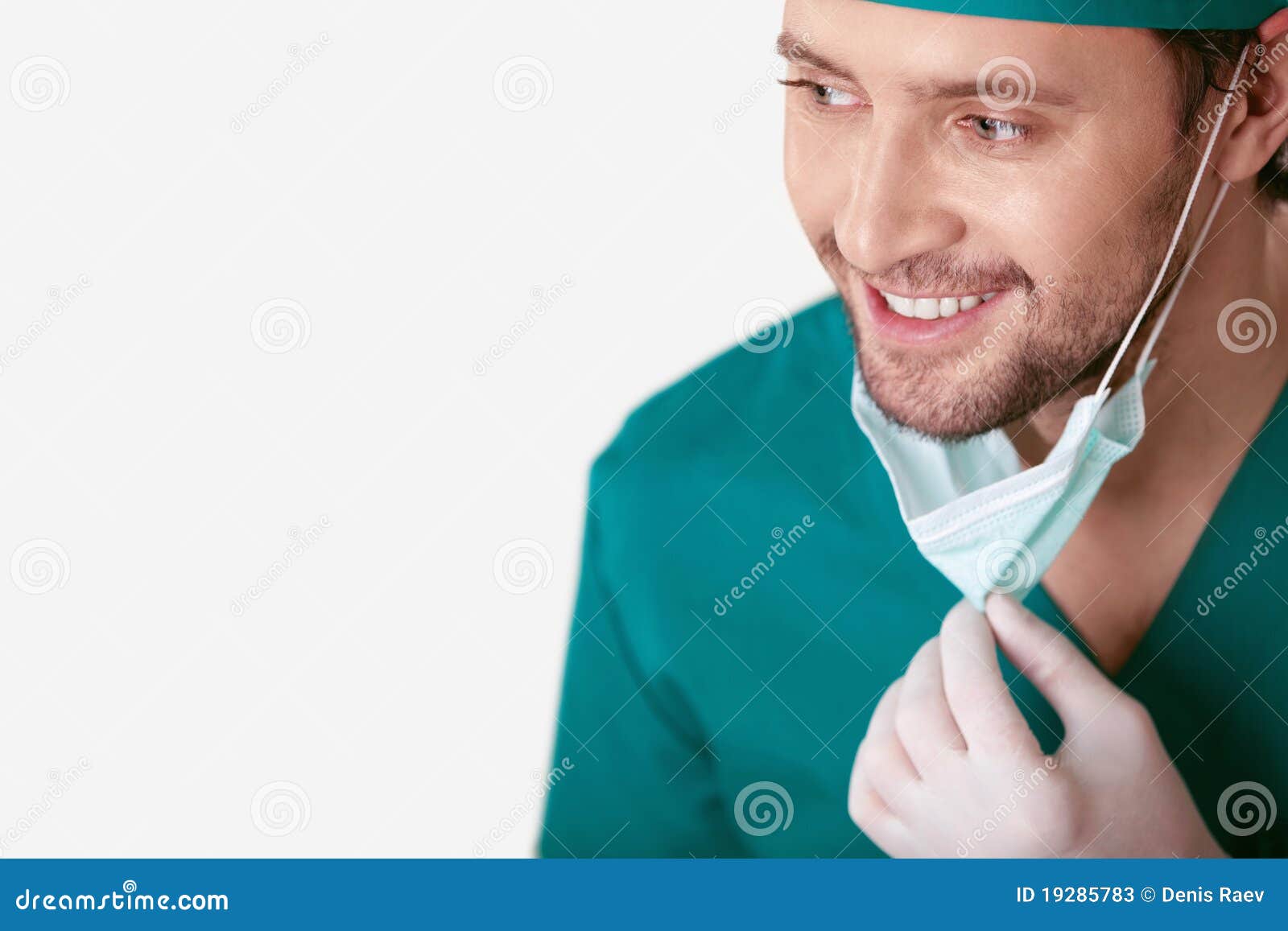 Smiling Doctor stock image. Image of isolated, mature - 19285783