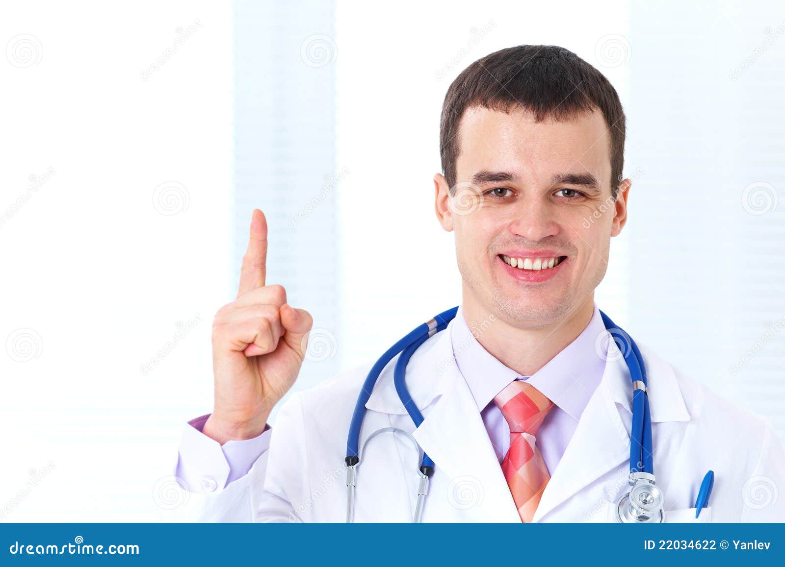 Smiling Doctor stock photo. Image of office, attention - 22034622