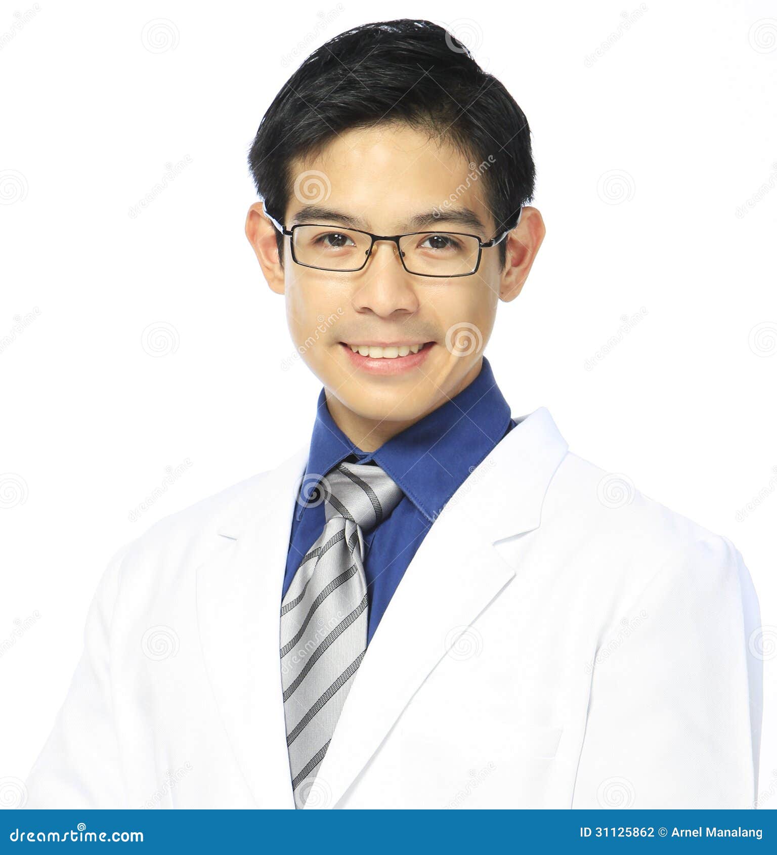 Smiling Doctor stock photo. Image of attire, portrait - 31125862
