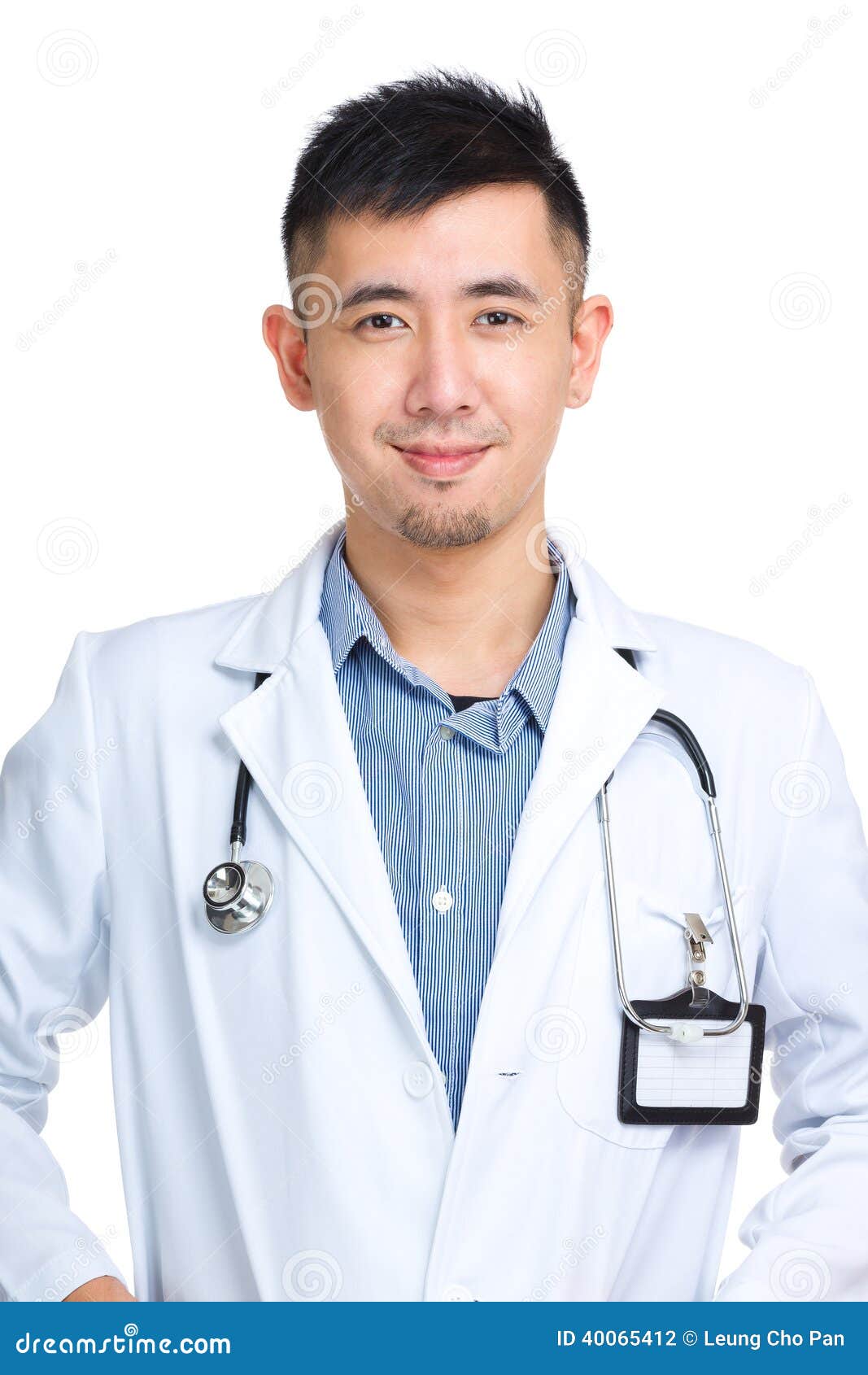 Smiling doctor stock photo. Image of arms, confident - 40065412