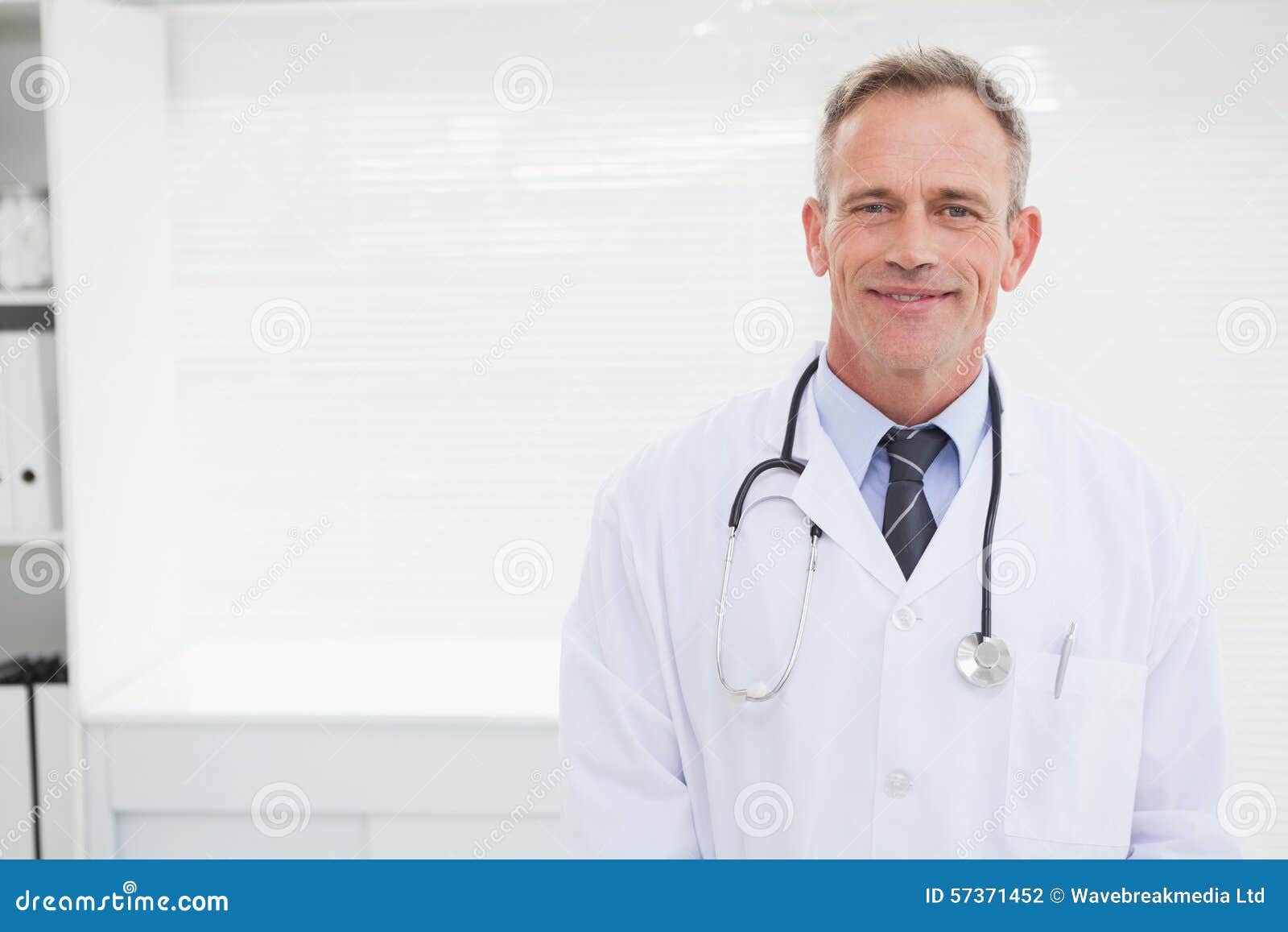 Smiling Doctor Looking at Camera Stock Photo - Image of specialist ...