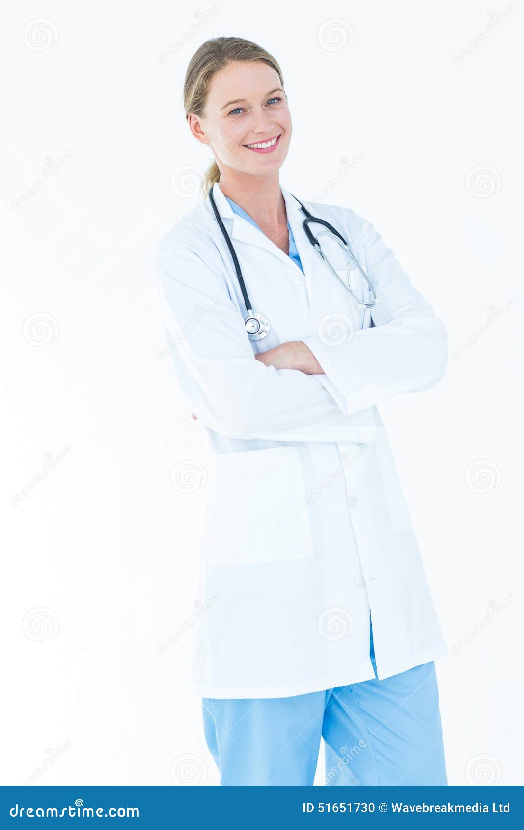 Smiling Doctor Looking at Camera Stock Photo - Image of portrait ...
