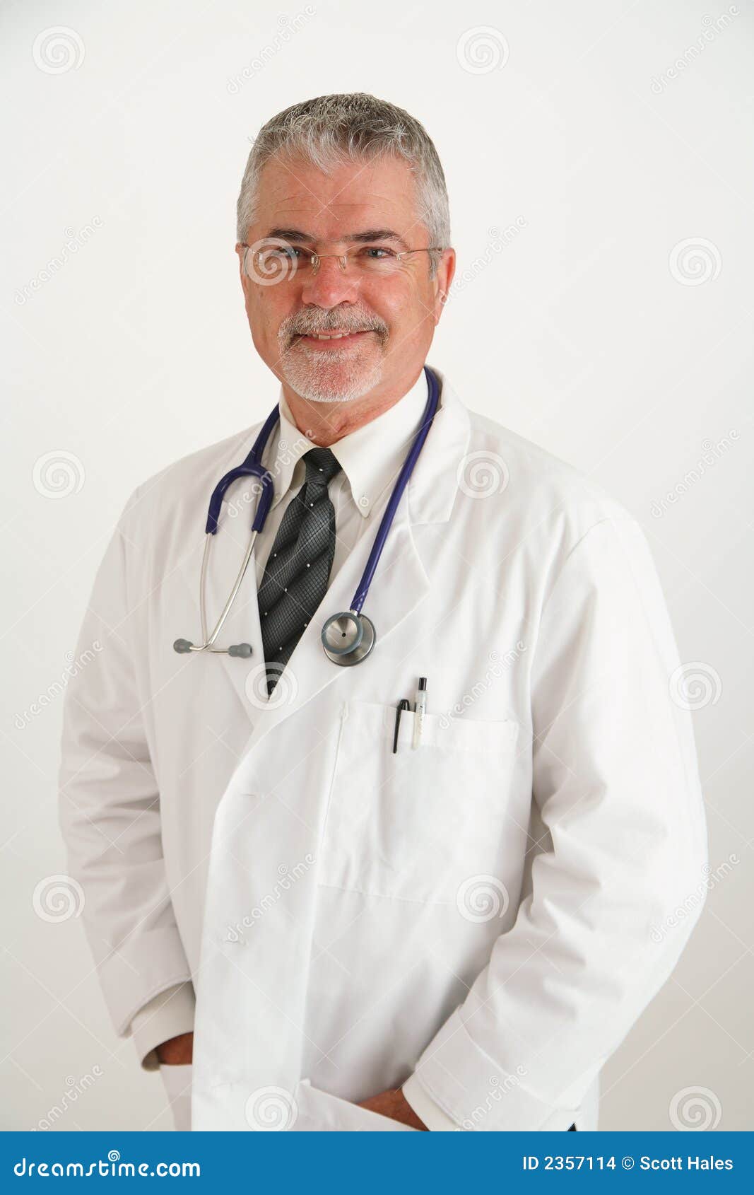 Smiling Doctor Looking Happy Stock Photo - Image of consoling, family ...