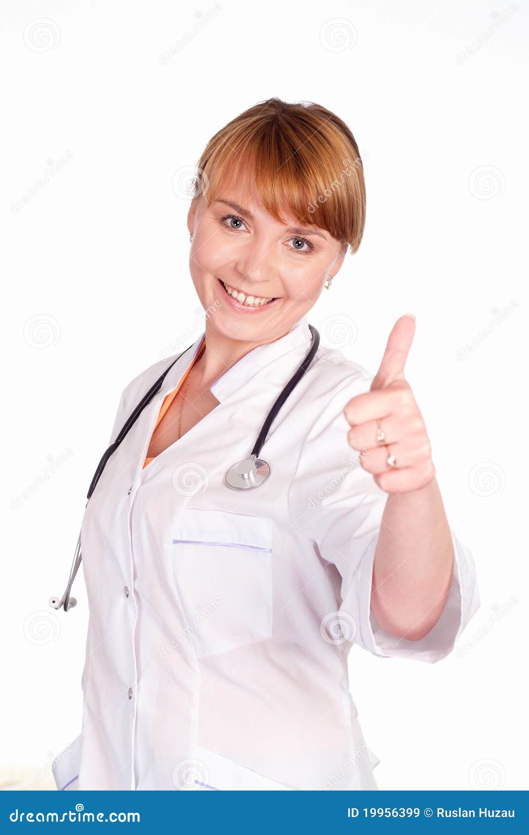 Smiling doctor stands stock image. Image of health, consulting - 19956399