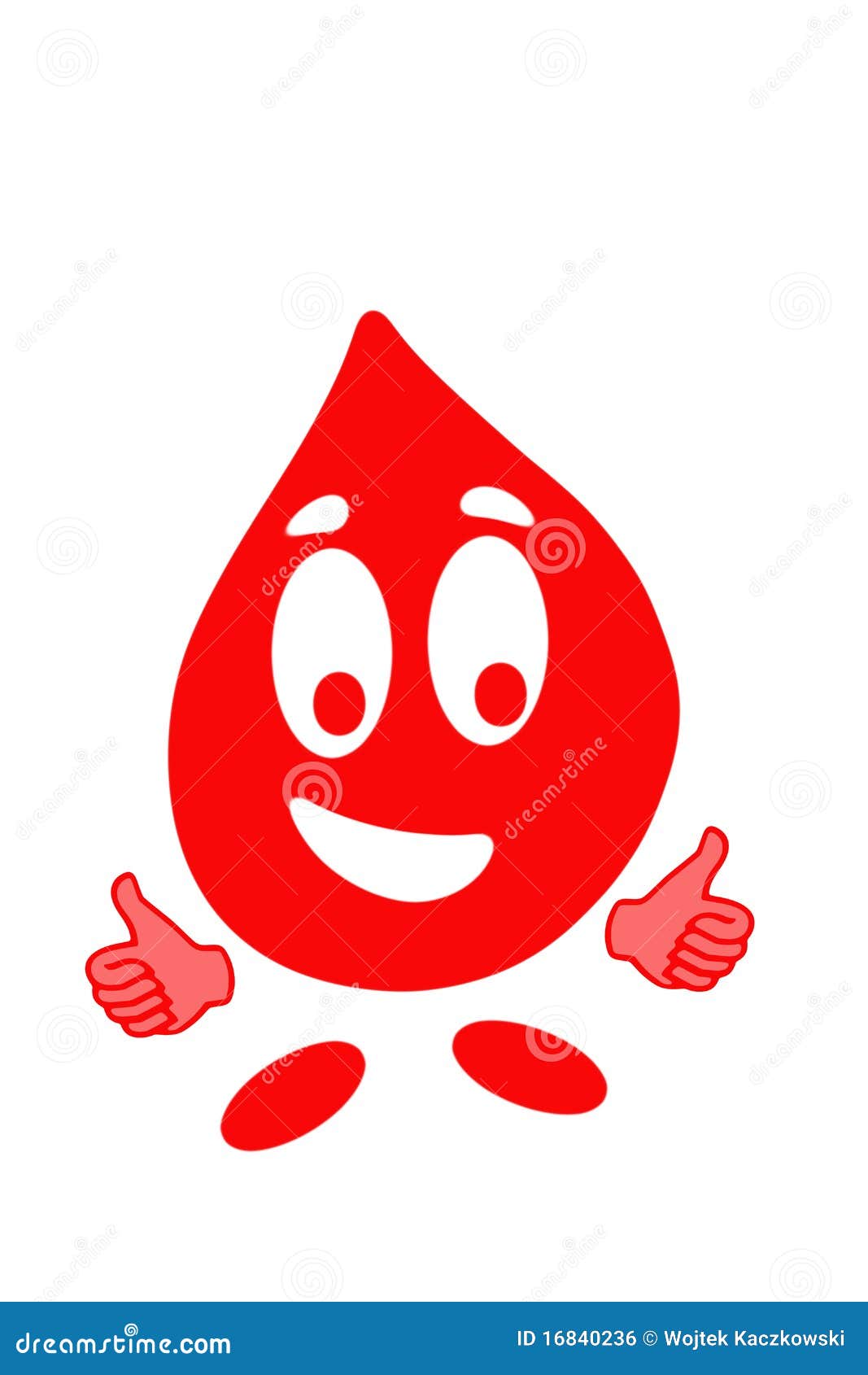Smiling drop of blood stock illustration. Illustration of hand - 16840236