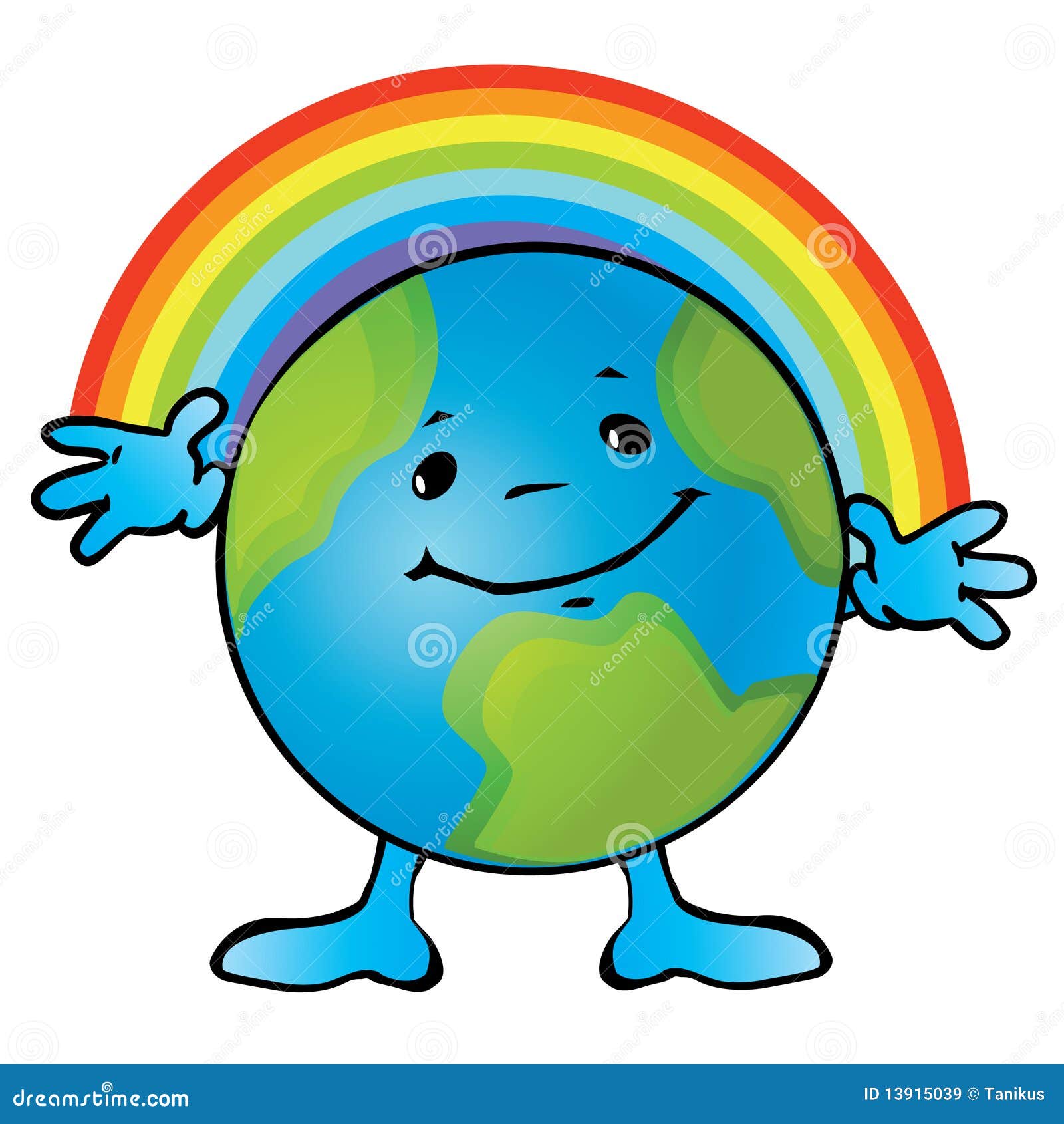 Smiling Earth. stock illustration. Illustration of international - 13915039