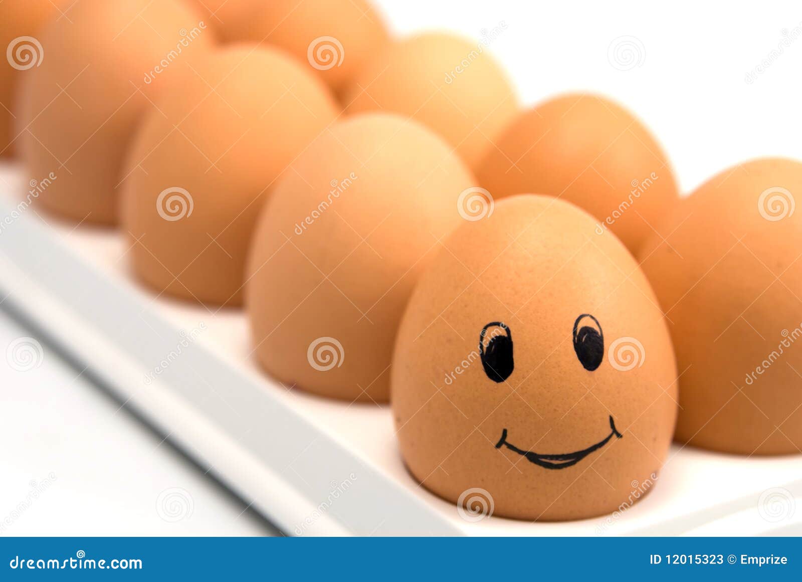 Smiling egg stock image. Image of brown, happy, cooking - 12015323