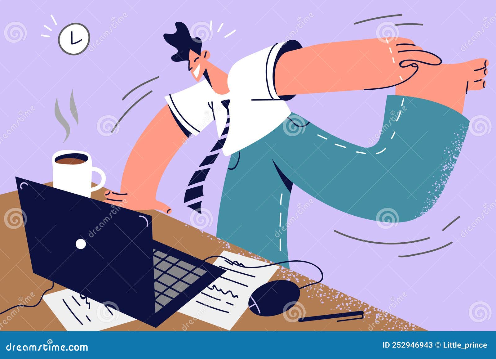 Sedentary Workplace Behavior RGB Color Icon Cartoon Vector ... Sedentary Workplace Behavior RGB Color Icon Cartoon Vector ...