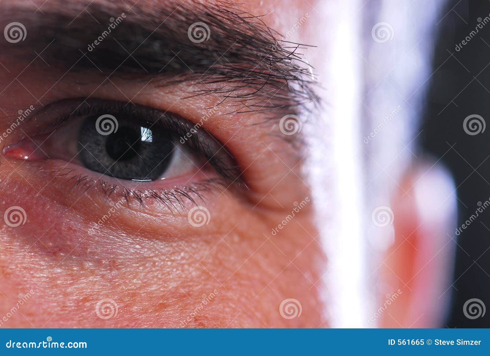 Smiling eye stock image. Image of wrinkles, creases, smiling - 561665