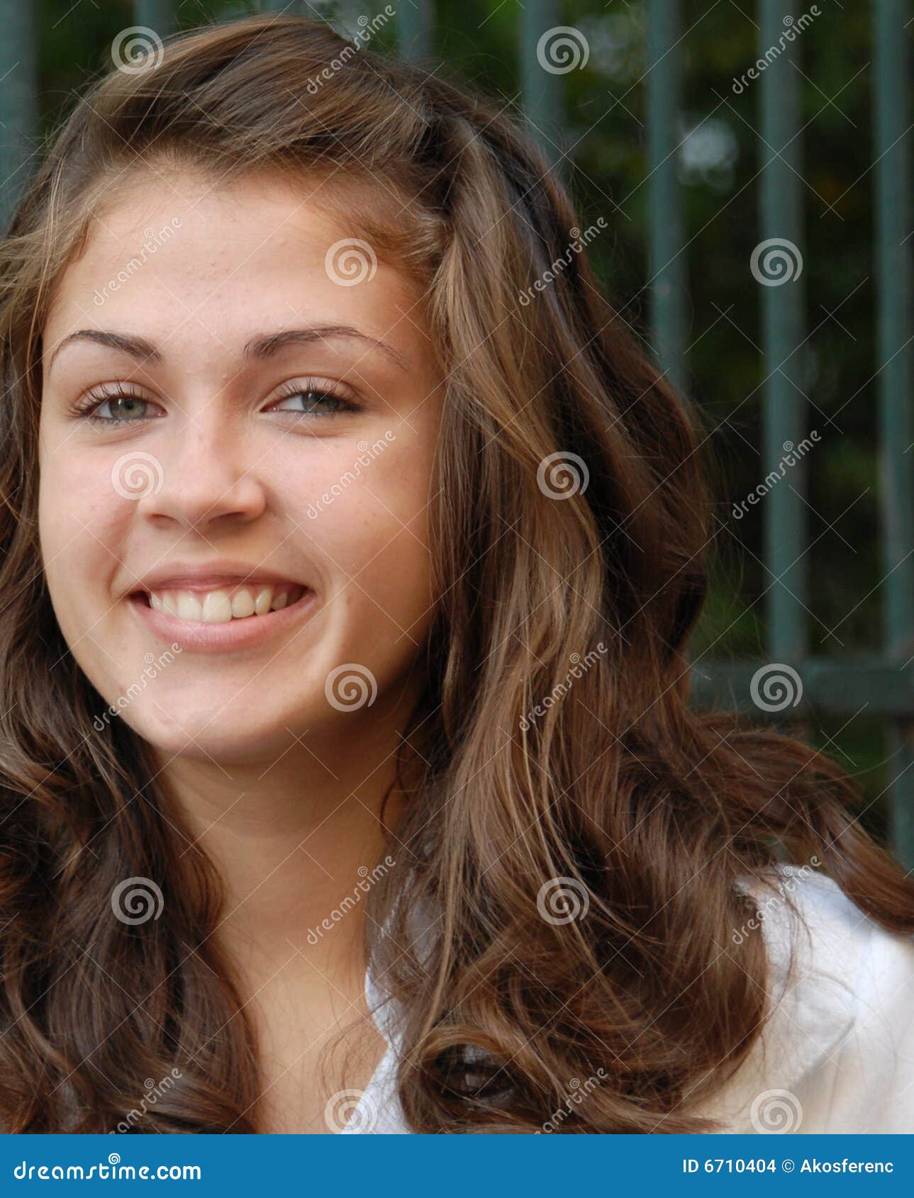 Smiling face, stock photo. Image of young, face, autumn - 6710404