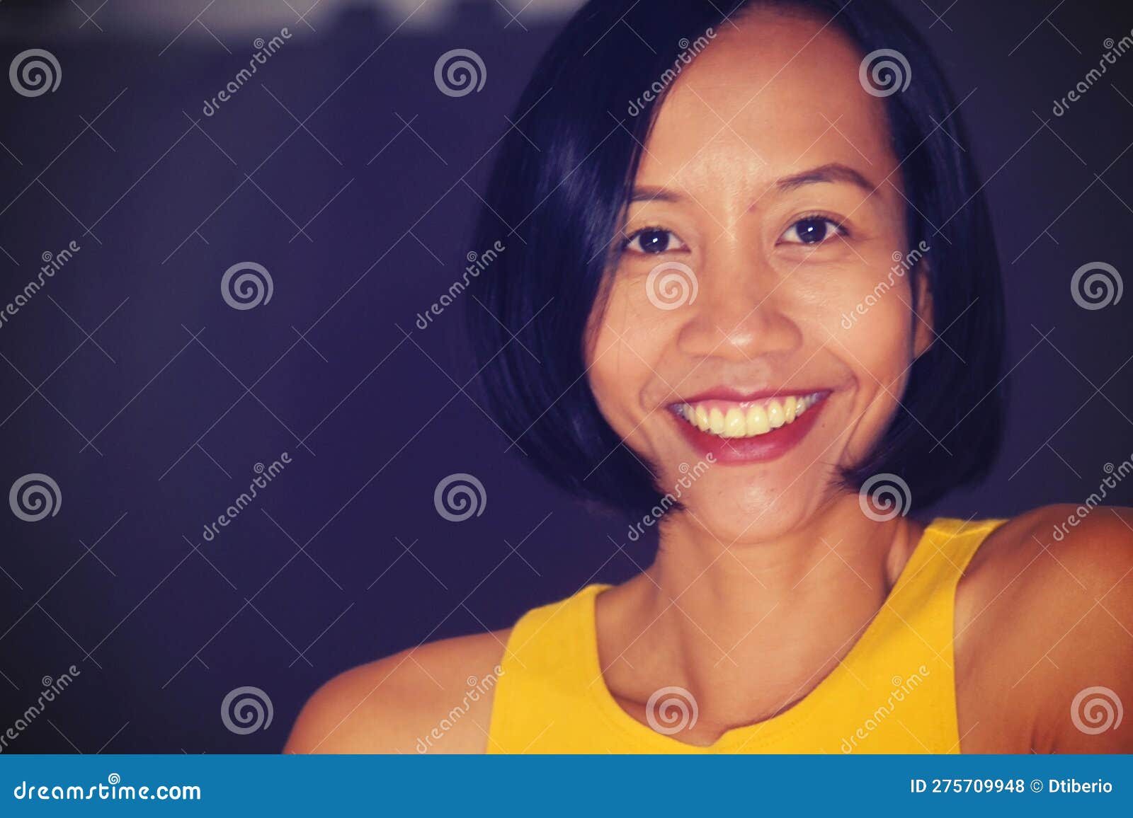 Smiling Face of Asian Person Isolated Stock Photo - Image of smile ...