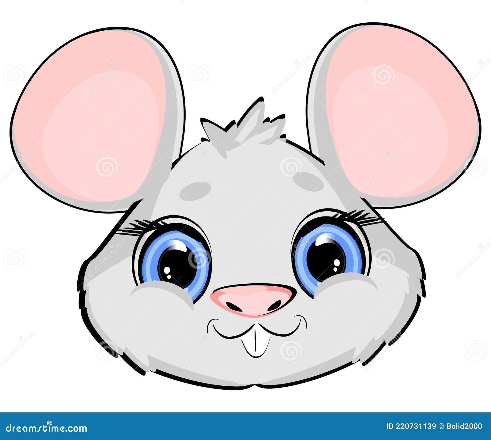 Cute mouse cartoon stock illustration. Illustration of preschool ...