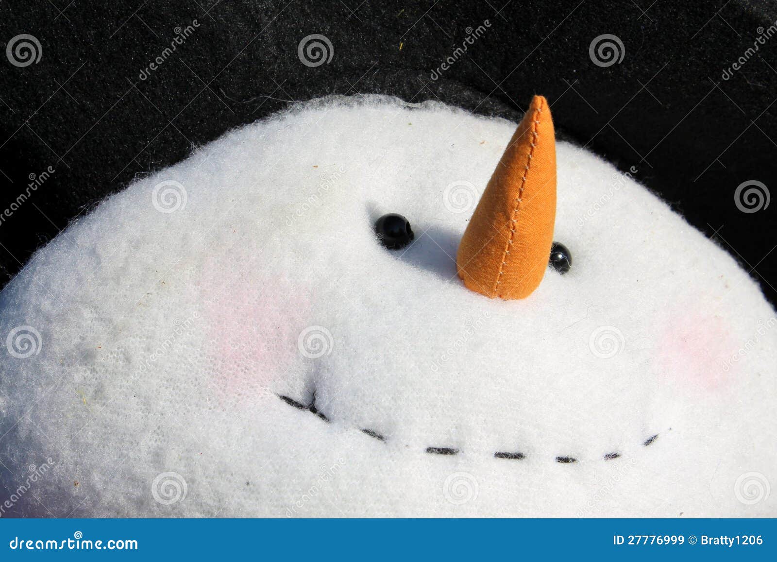 Smiling Face of Frosty the Snowman Stock Image - Image of adorable ...