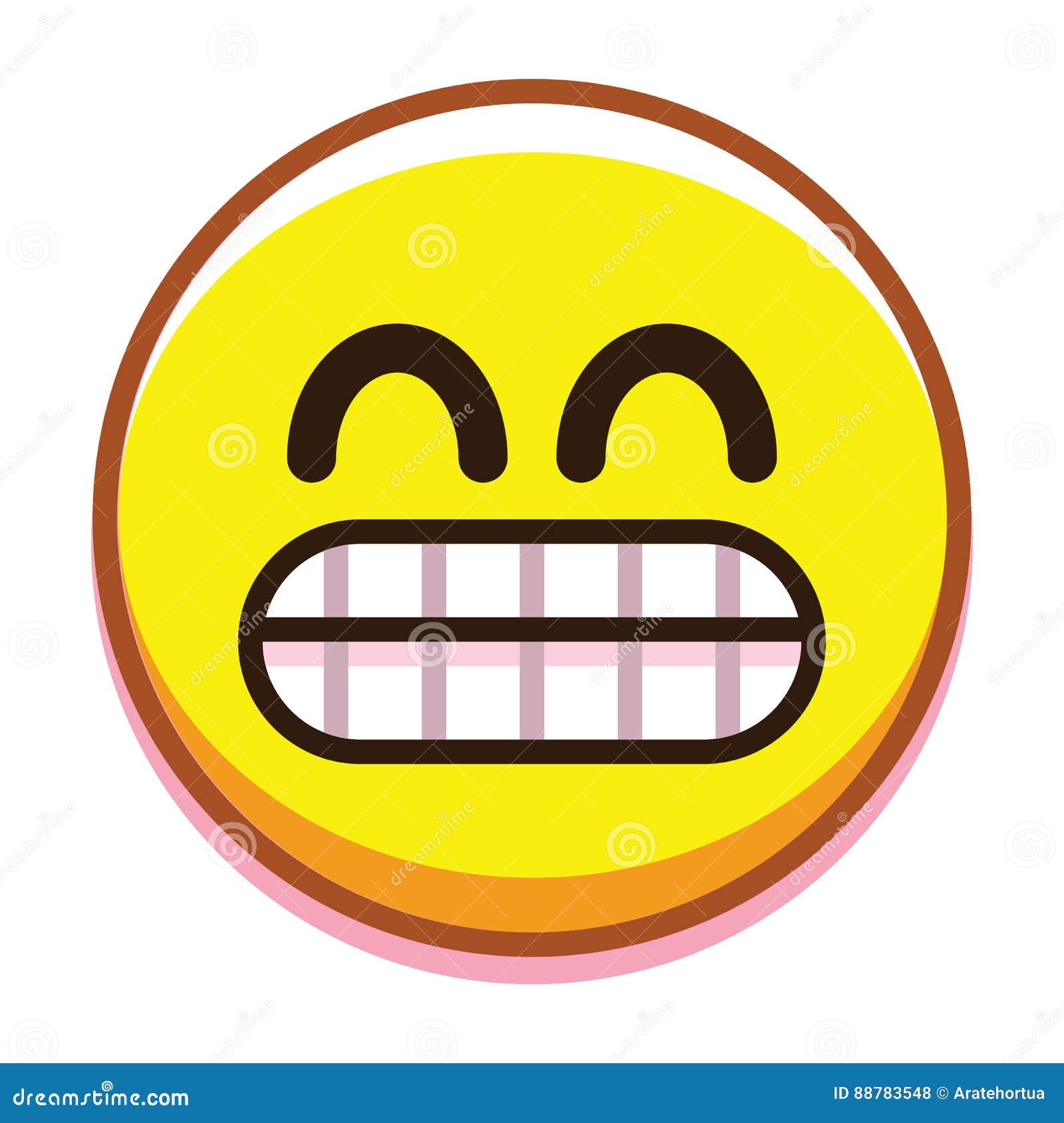 Cringe Face Santa Claus Refusing And Denying Vector Cartoon ...