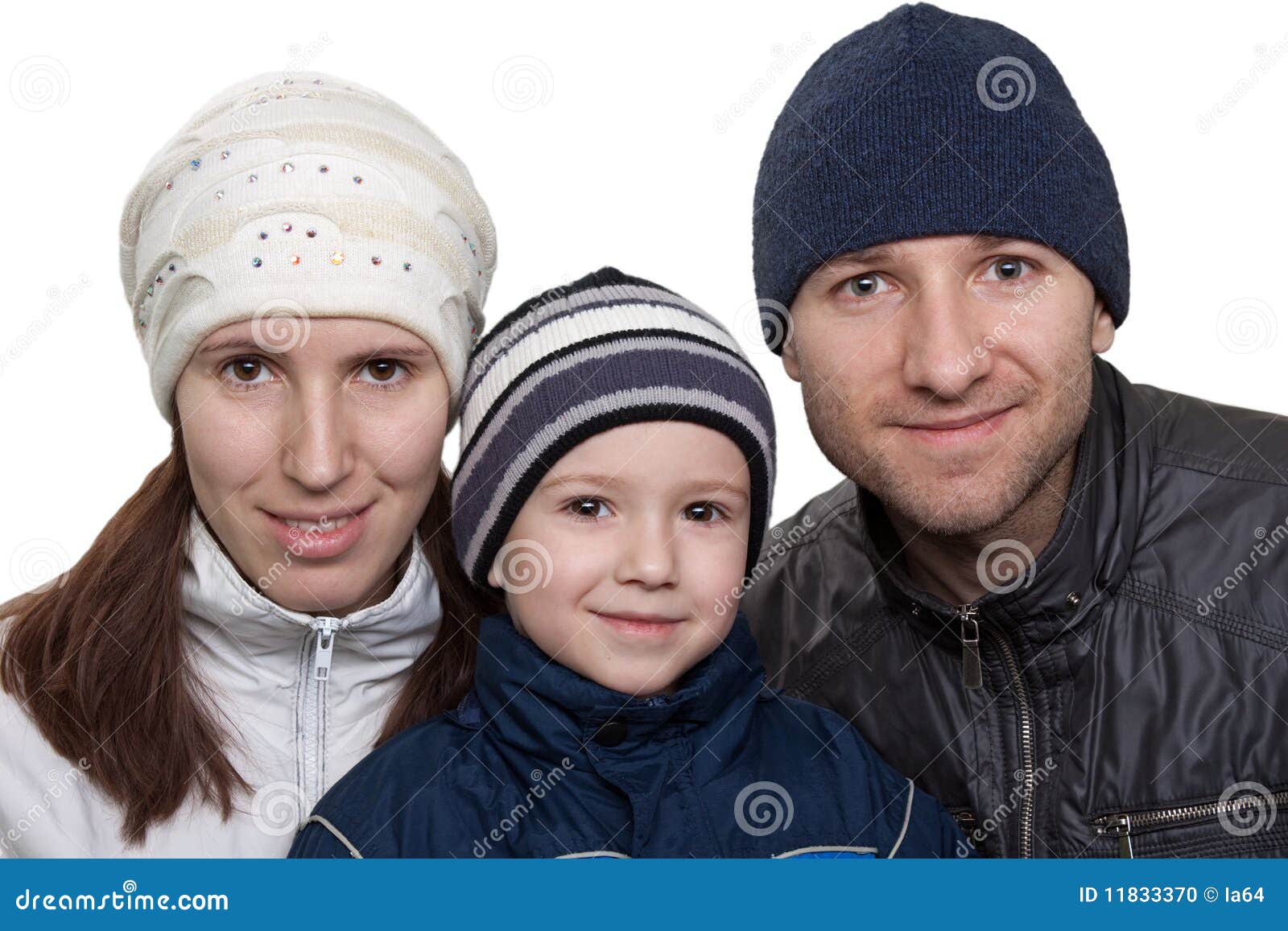 Smiling family stock photo. Image of beautiful, cute - 11833370
