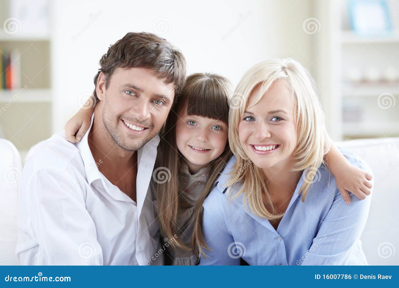 Smiling family stock photo. Image of embracing, child - 16007786