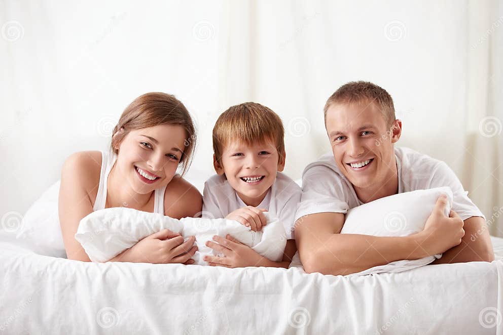 Smiling family stock photo. Image of happiness, young - 23205172