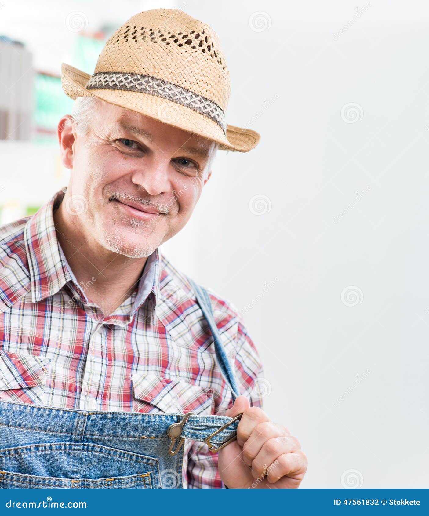 Smiling farmer stock photo. Image of confident, agriculture - 47561832