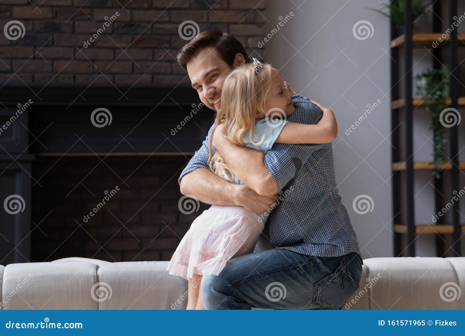 Father Hugging Daughter Images