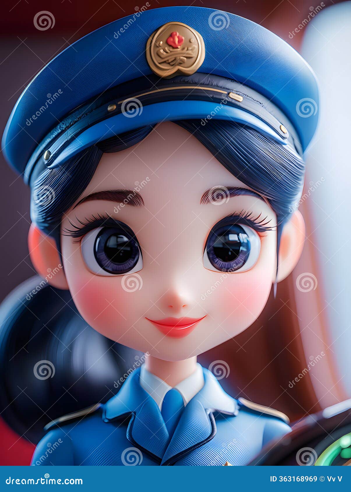 A Female Animated Character Stands In A Lush Garden. She Wears An ...