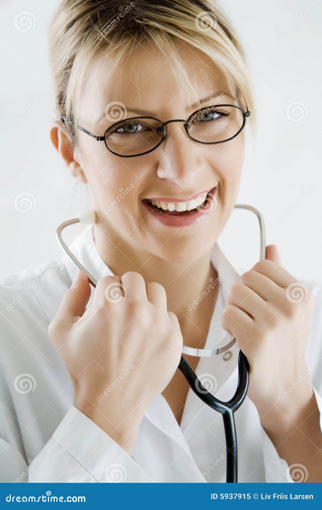 Smiling female doctor stock image. Image of medical, smiling - 5937915
