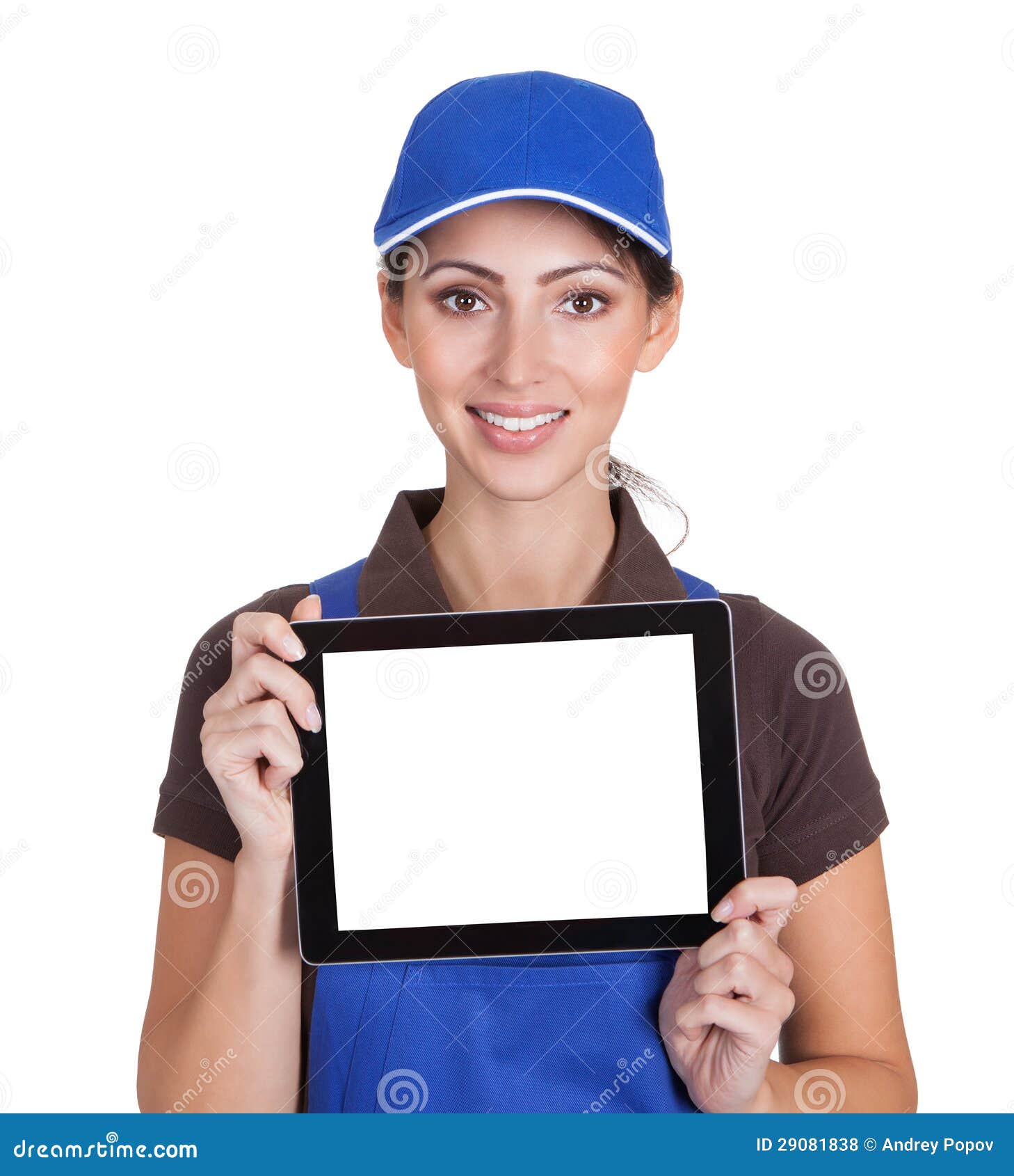 Mad Plumber Holding Steel Wrench In Closeup Stock Photo | CartoonDealer ...
