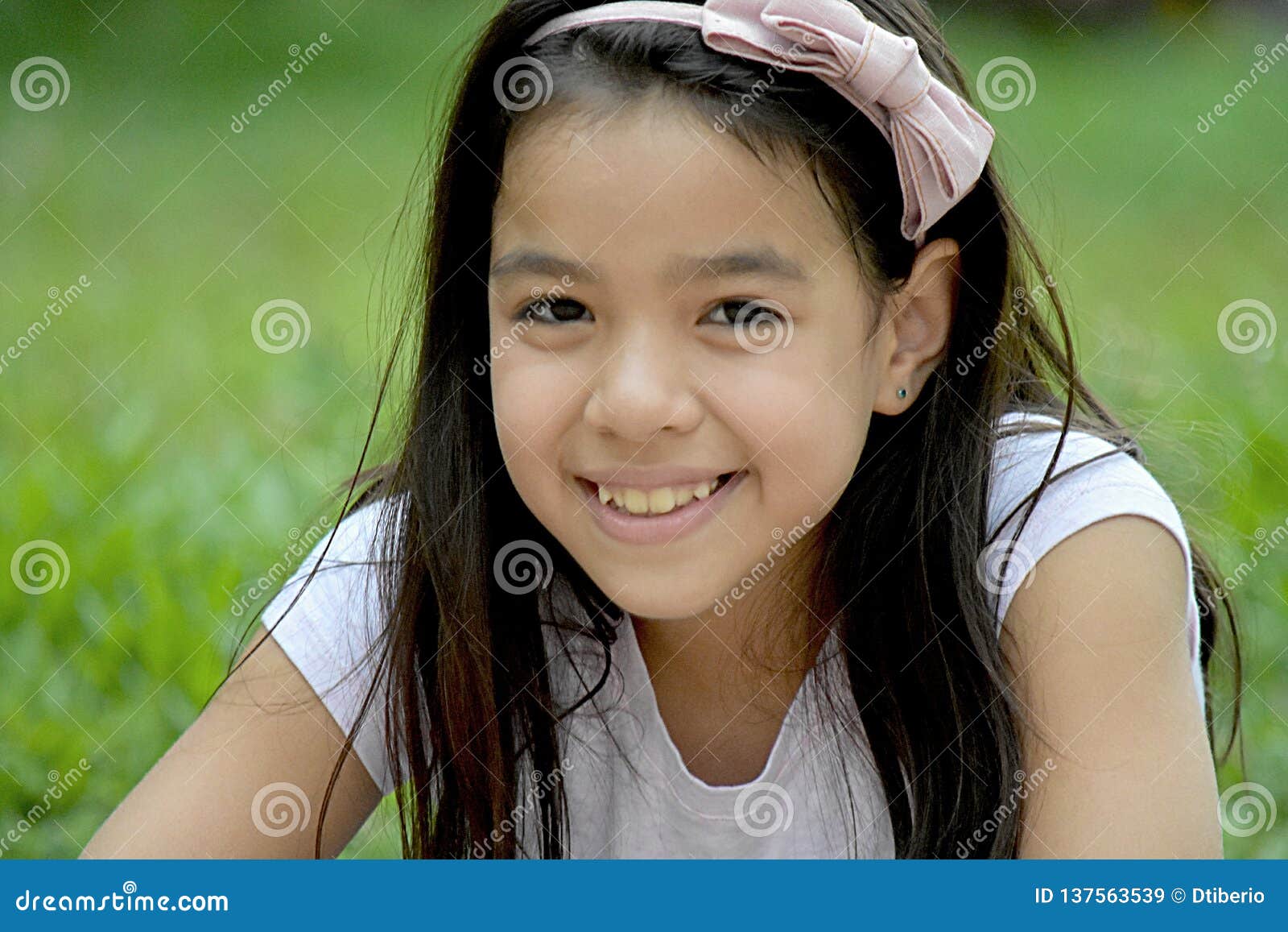 A Smiling Filipina Female stock image. Image of asian - 137563539