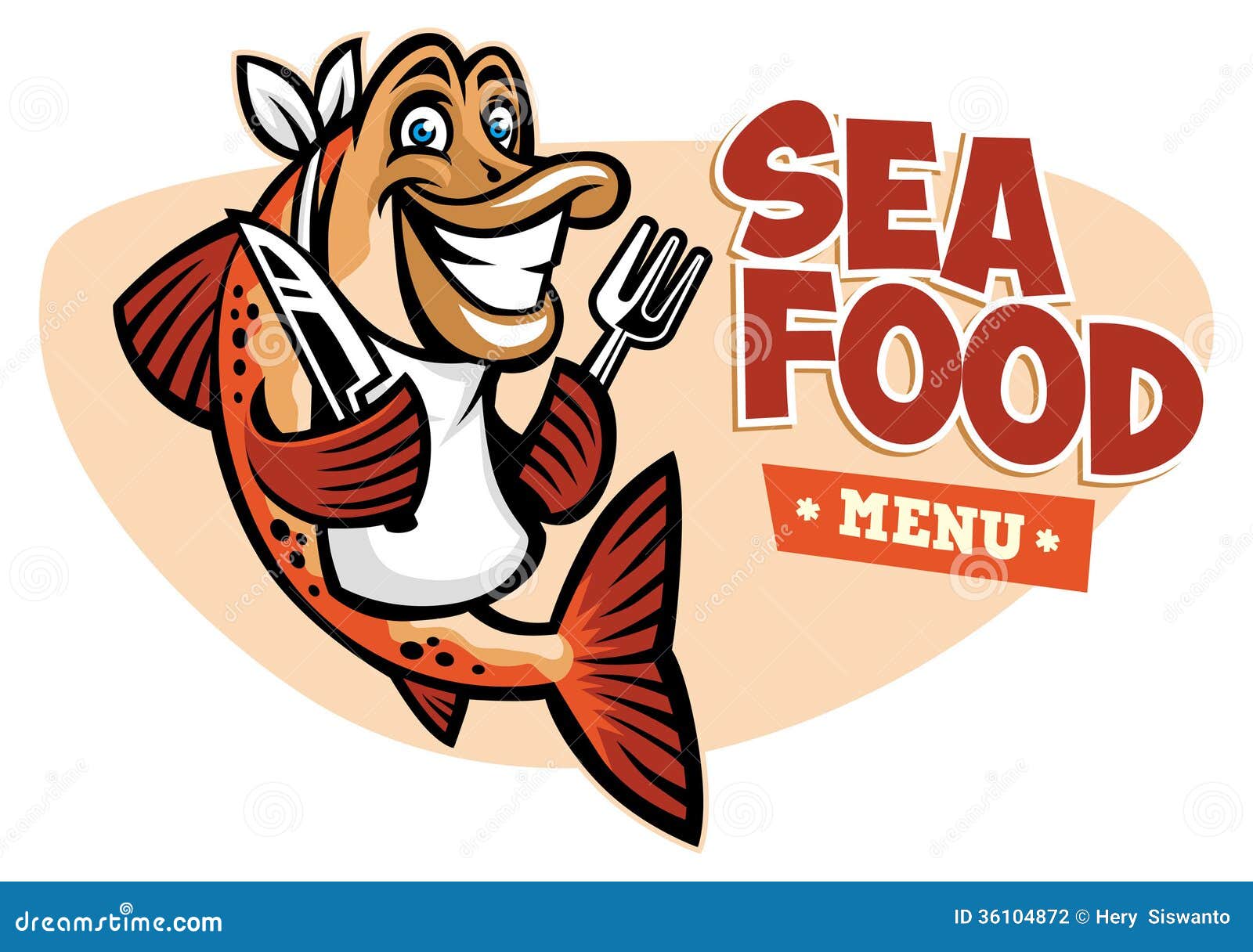 Smiling Fish With Teeth