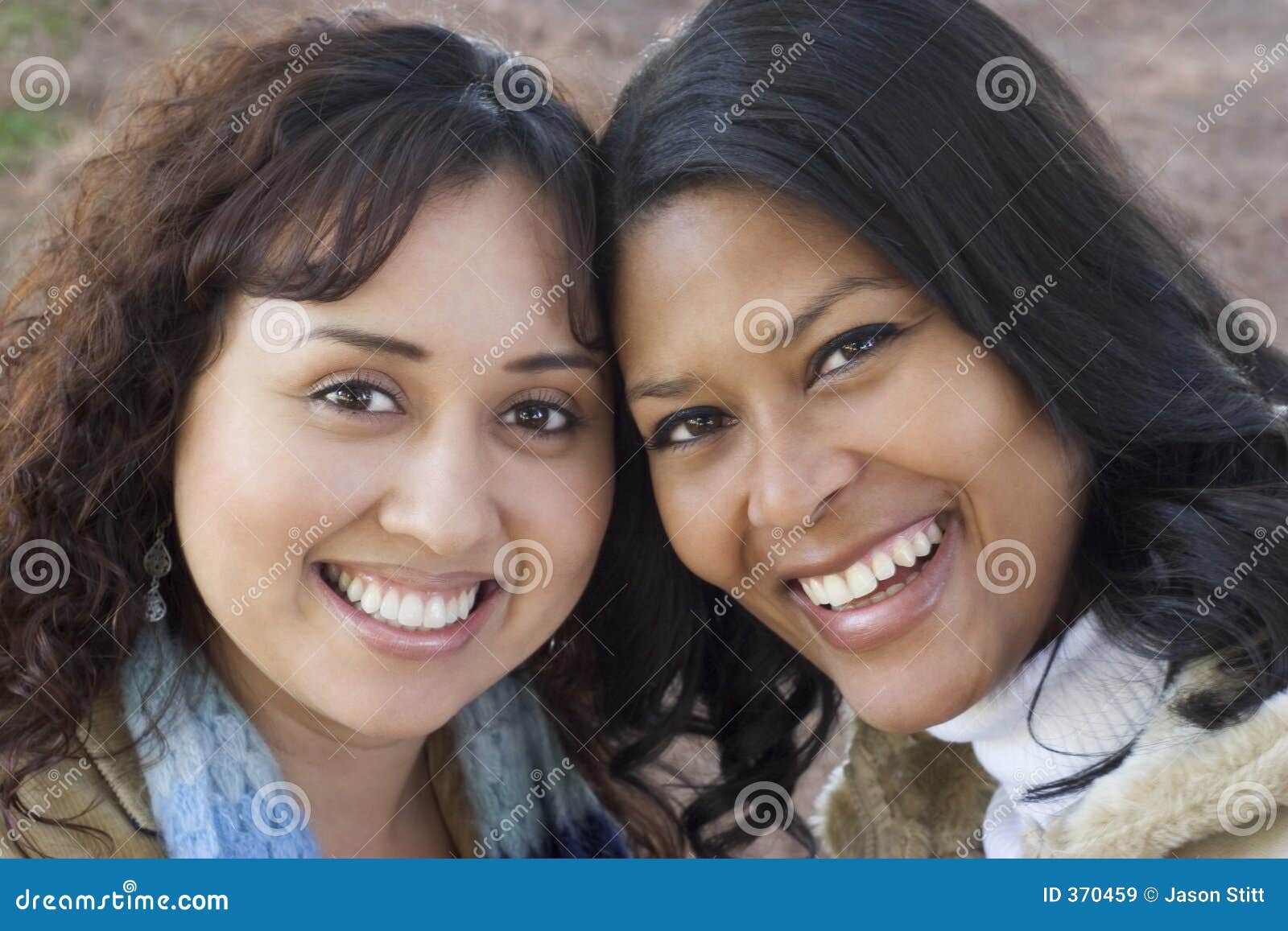 Smiling Friends stock image. Image of woman, diversity - 370459