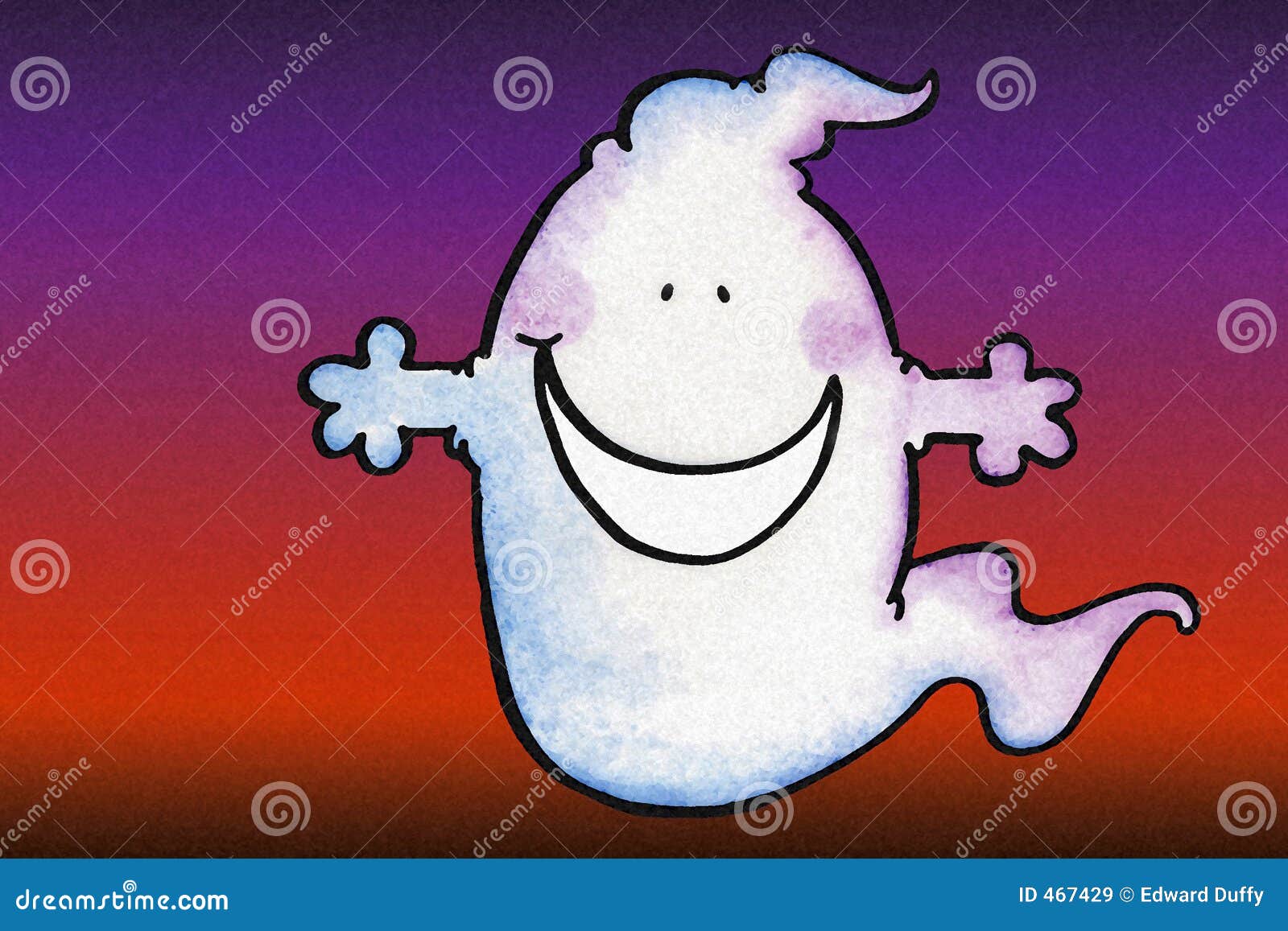 Smiling Ghost Royalty Free Stock Images - Image: 467429