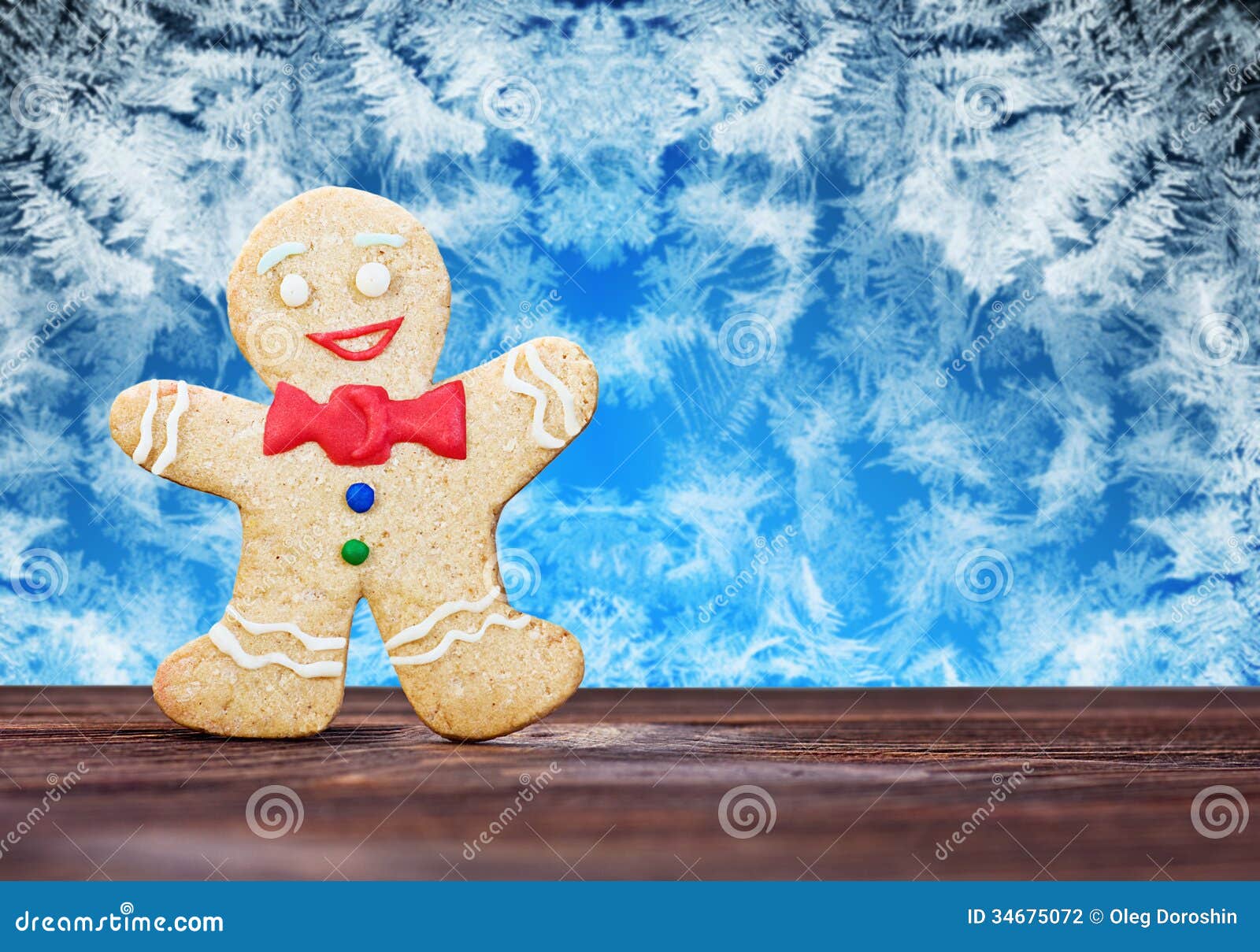 Smiling gingerbread men stock photo. Image of greeting - 34675072