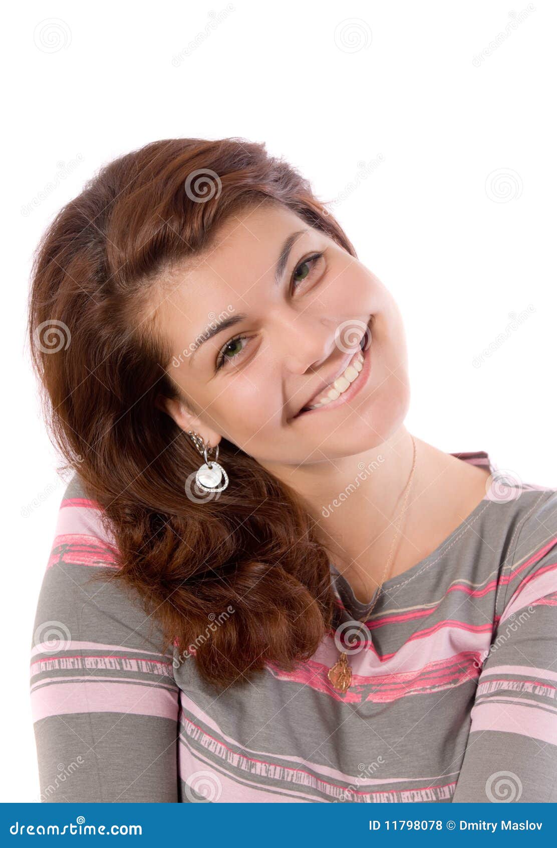 Smiling girl stock photo. Image of hair, head, face, caucasian - 11798078