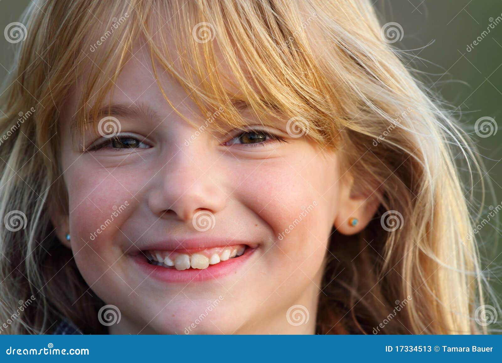 Smiling girl stock image. Image of girl, adorable, child - 17334513