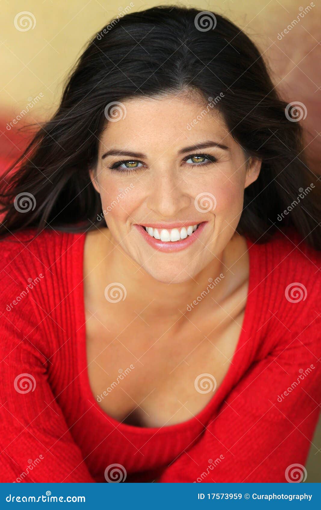 Smiling girl stock image. Image of positive, friendly - 17573959