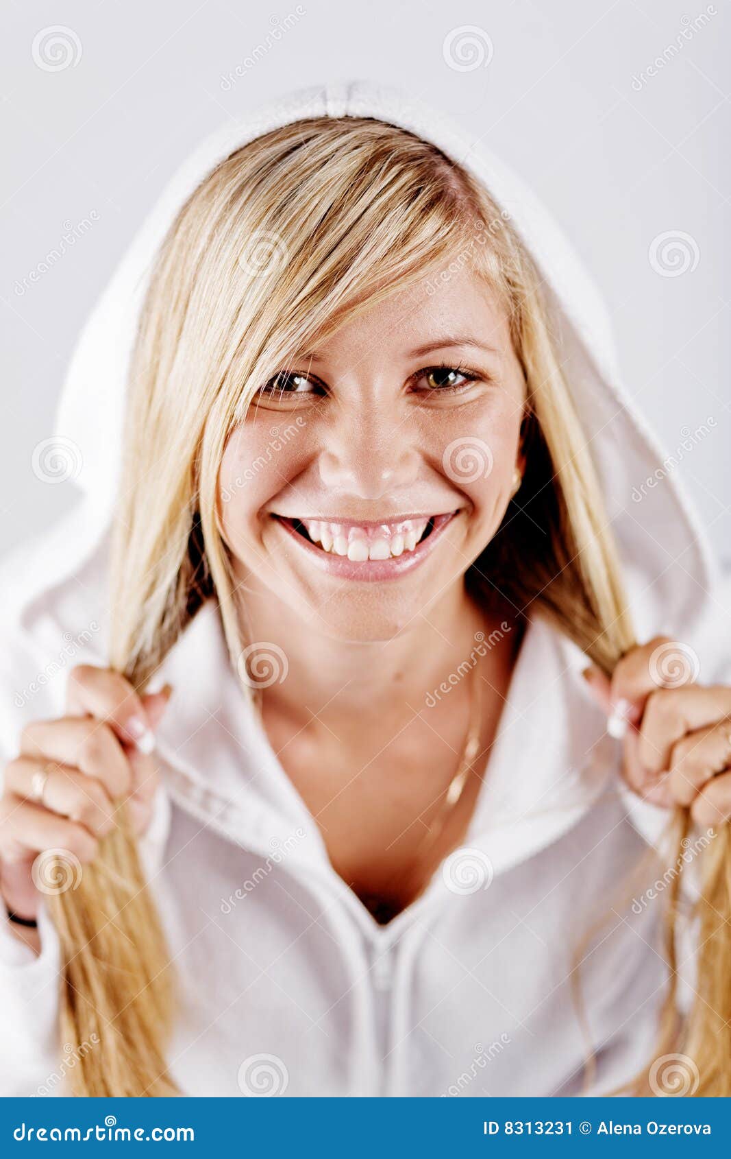 Smiling girl stock image. Image of healthy, elegance, body - 8313231