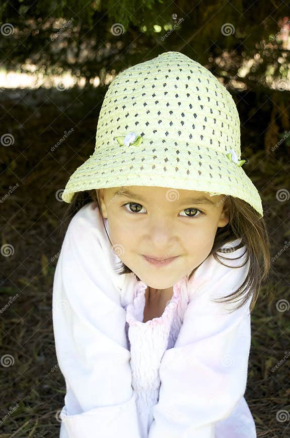 Smiling Girl stock photo. Image of demure, expression - 9544152