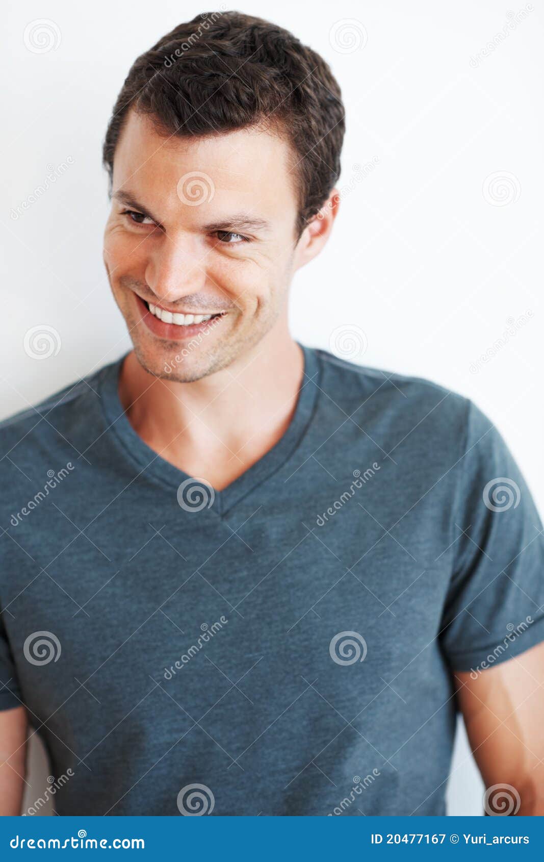 Smiling good looking man stock image. Image of happiness - 20477167