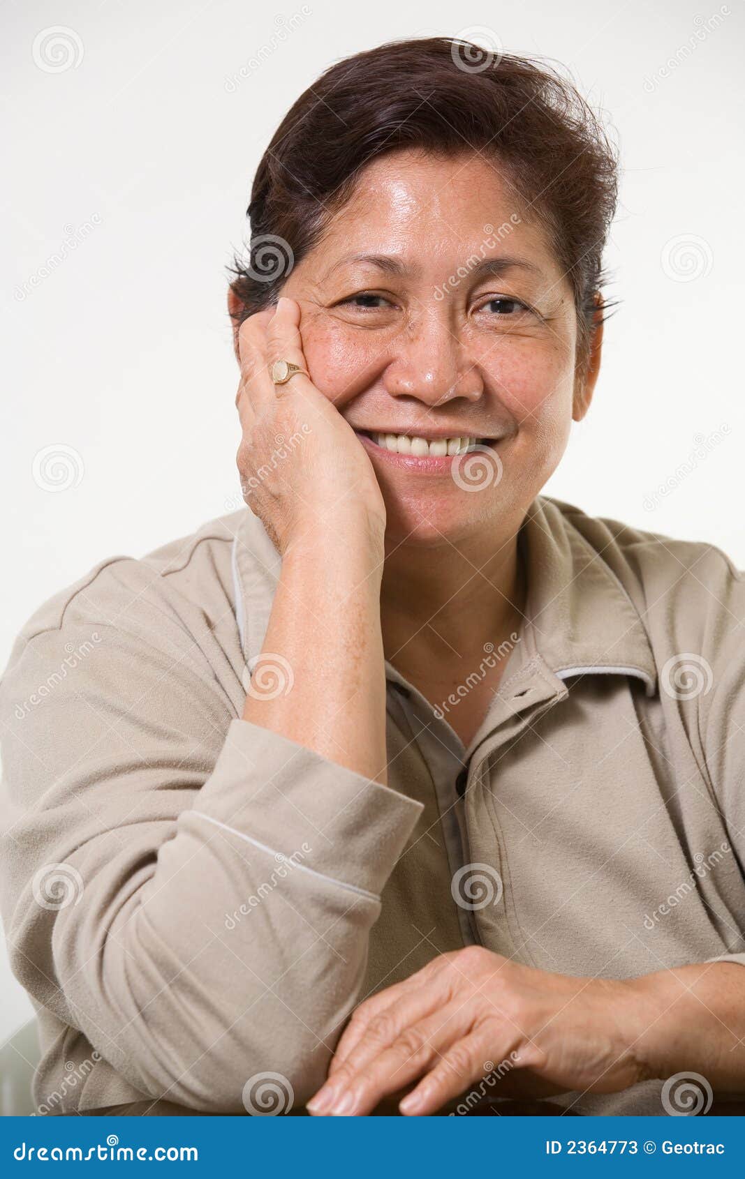 Smiling grandma stock image. Image of relaxation, relax - 2364773