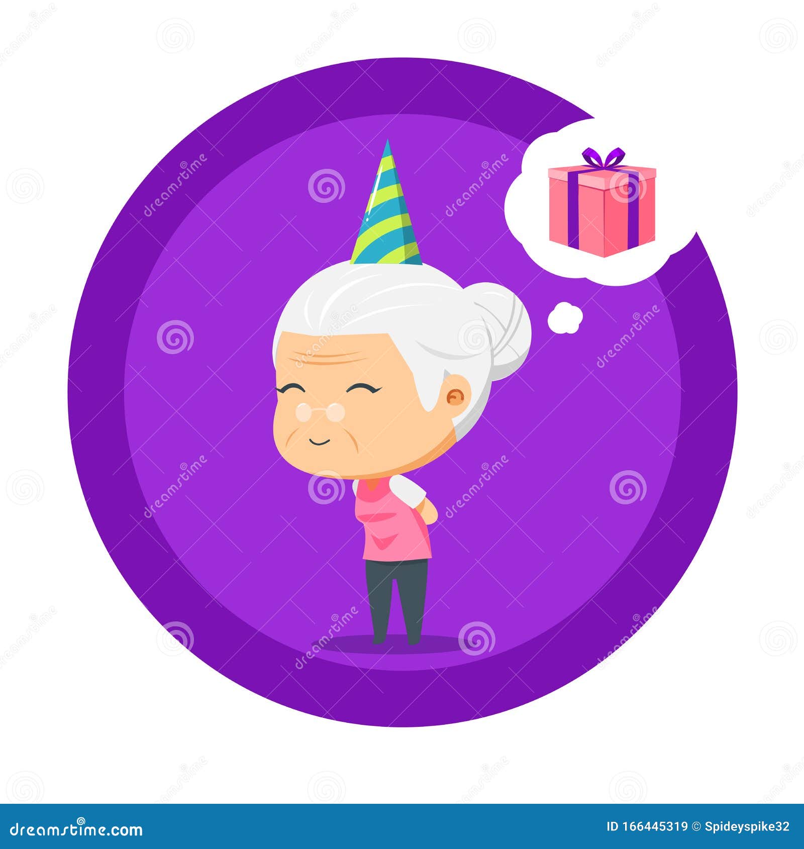 Grandmother Thinking. Confused Older Female, Thoughtful Senior Woman ...