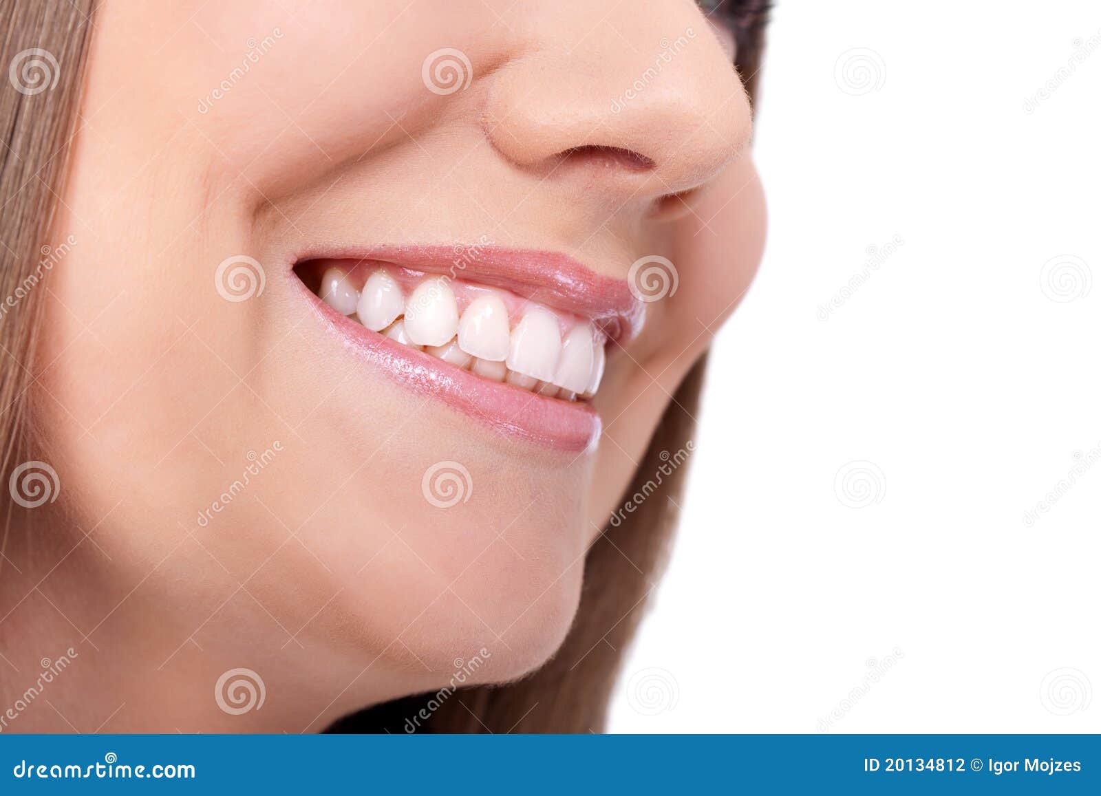 Smiling with great teeth stock photo. Image of denture - 20134812