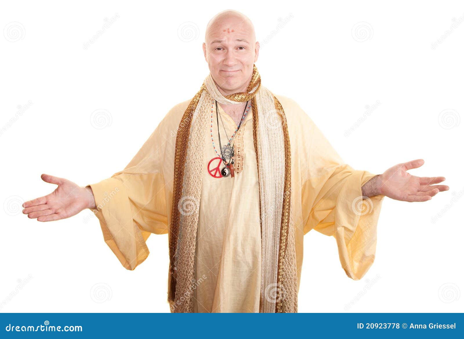 Smiling Guru stock photo. Image of charismatic, robe - 20923778