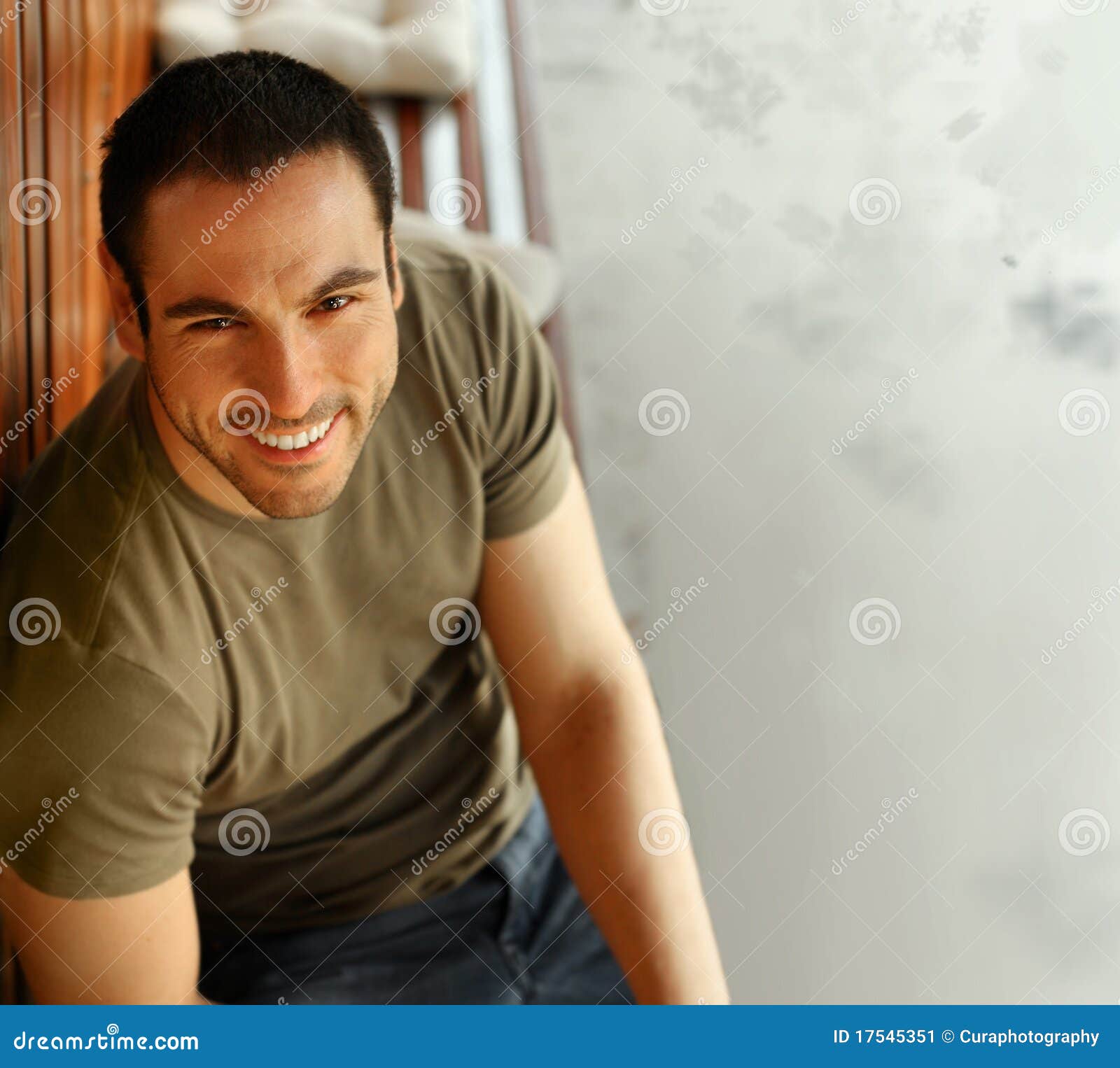 Smiling guy stock image. Image of caucasian, masculine - 17545351