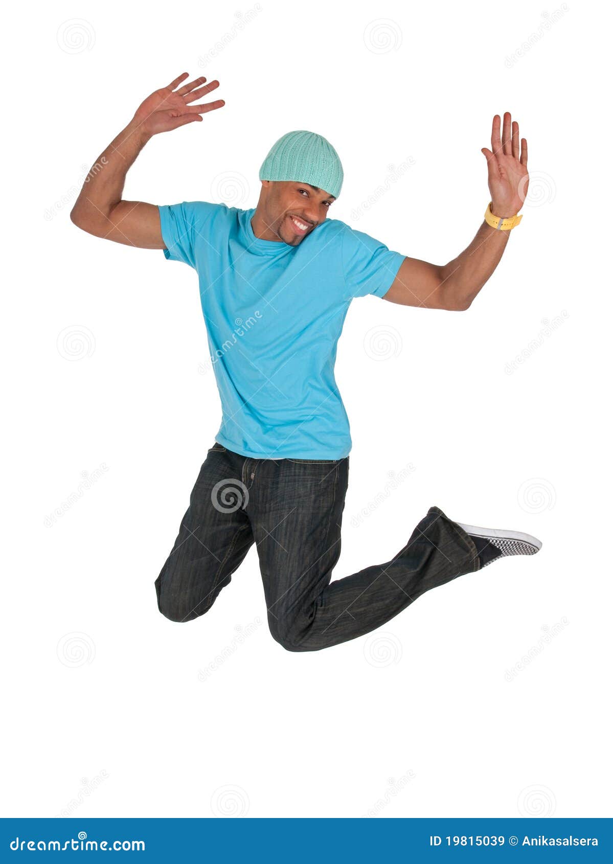 Person Jumping Up And Down