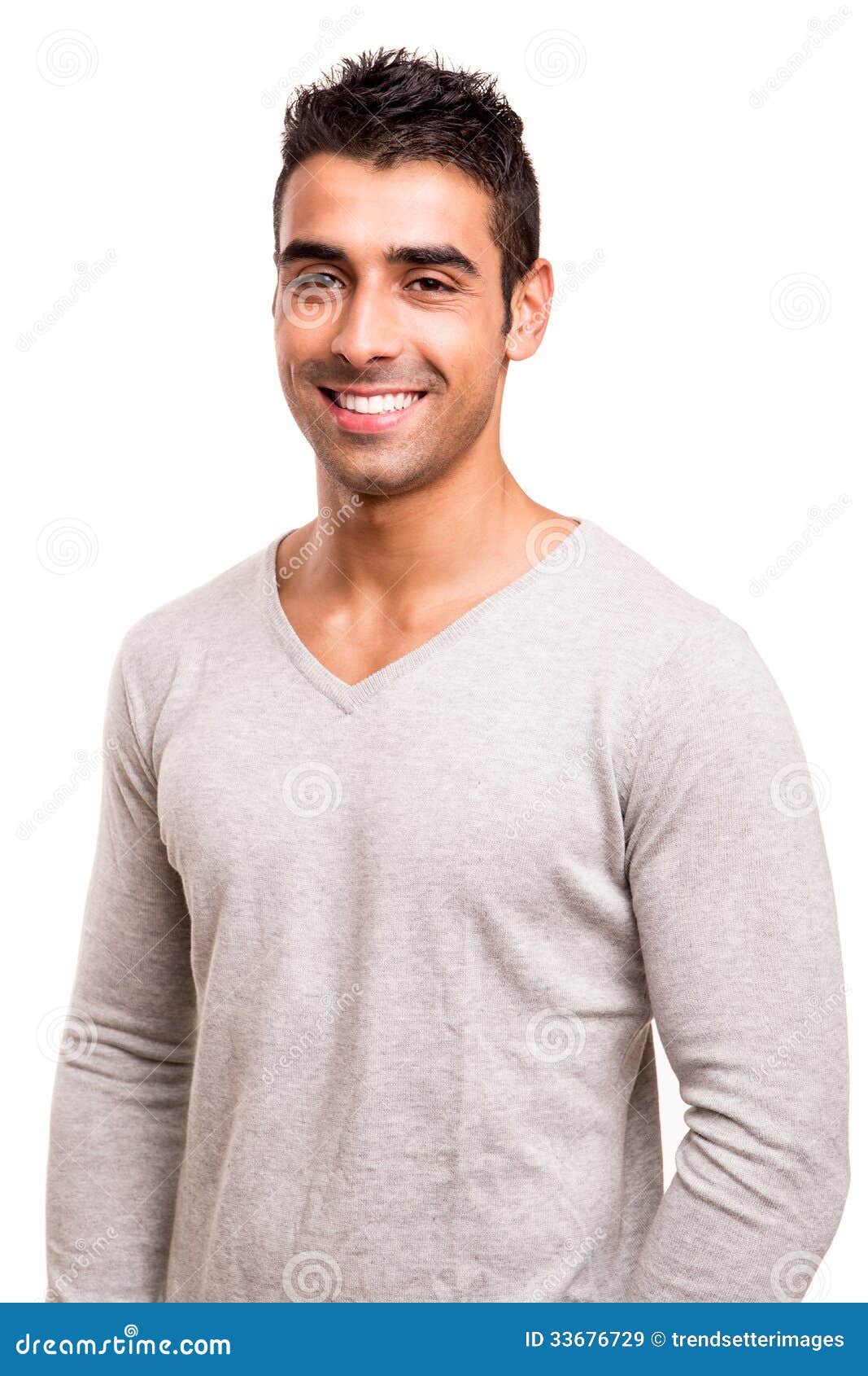 Smiling guy posing stock image. Image of confident, people - 33676729