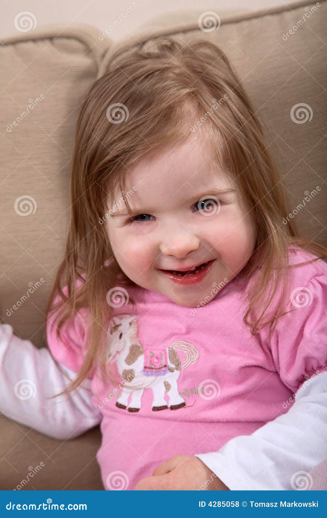 Smiling Handicapped Toddler Stock Photo - Image of smiling, smile: 4285058