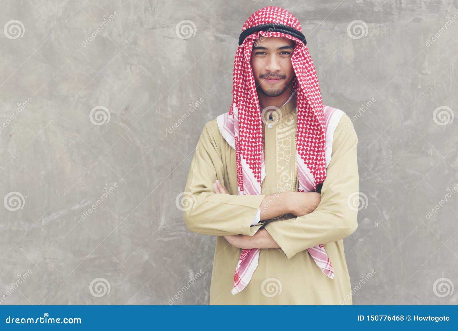 Smiling handsome arab man stock photo. Image of smiling - 150776468